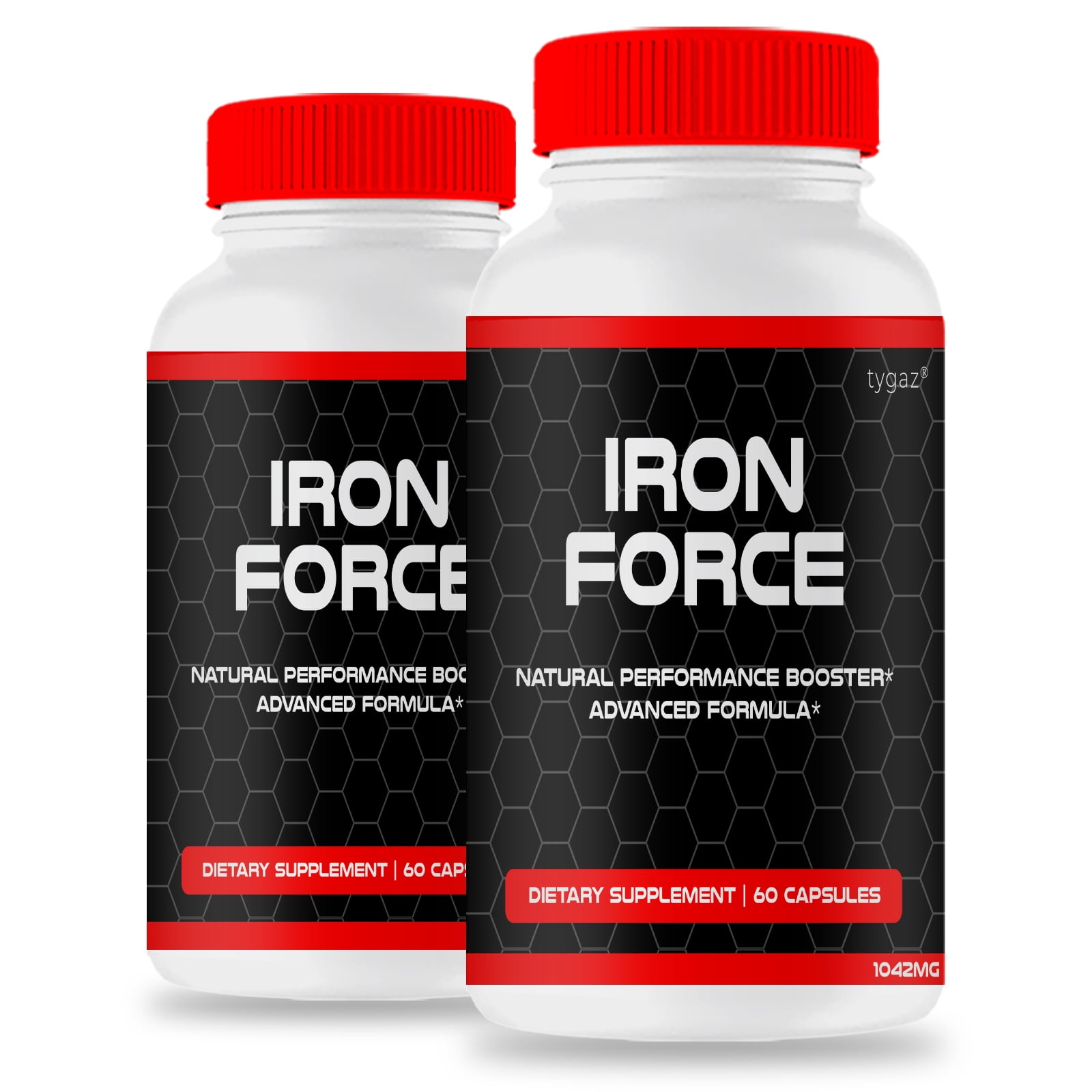(2 pack) IronForce - Iron Force Pills For Men - Walmart.com