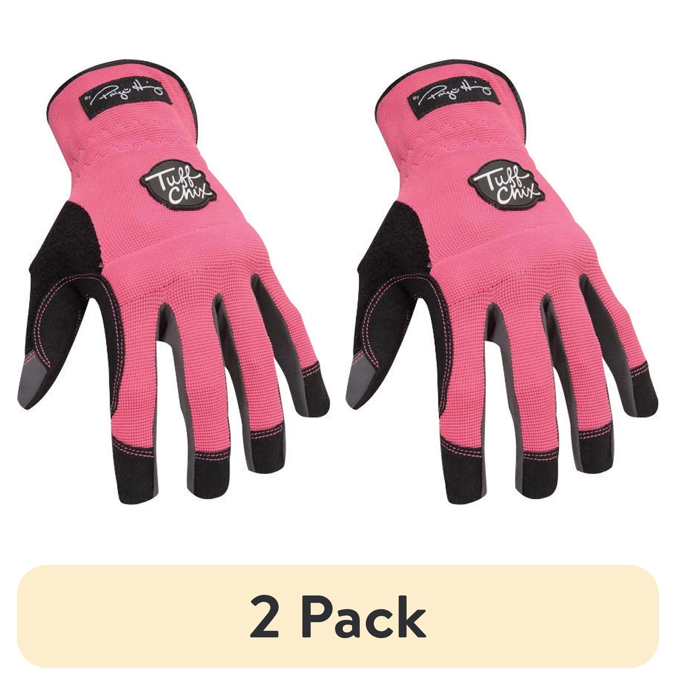 (2 pack) Ironclad Tuff Chix Glove Synthetic Women Small Pink - Walmart.com