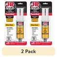 (2 pack) J-B Weld PlasticWeld Quick-Setting Epoxy Syringe - 25 ml ...