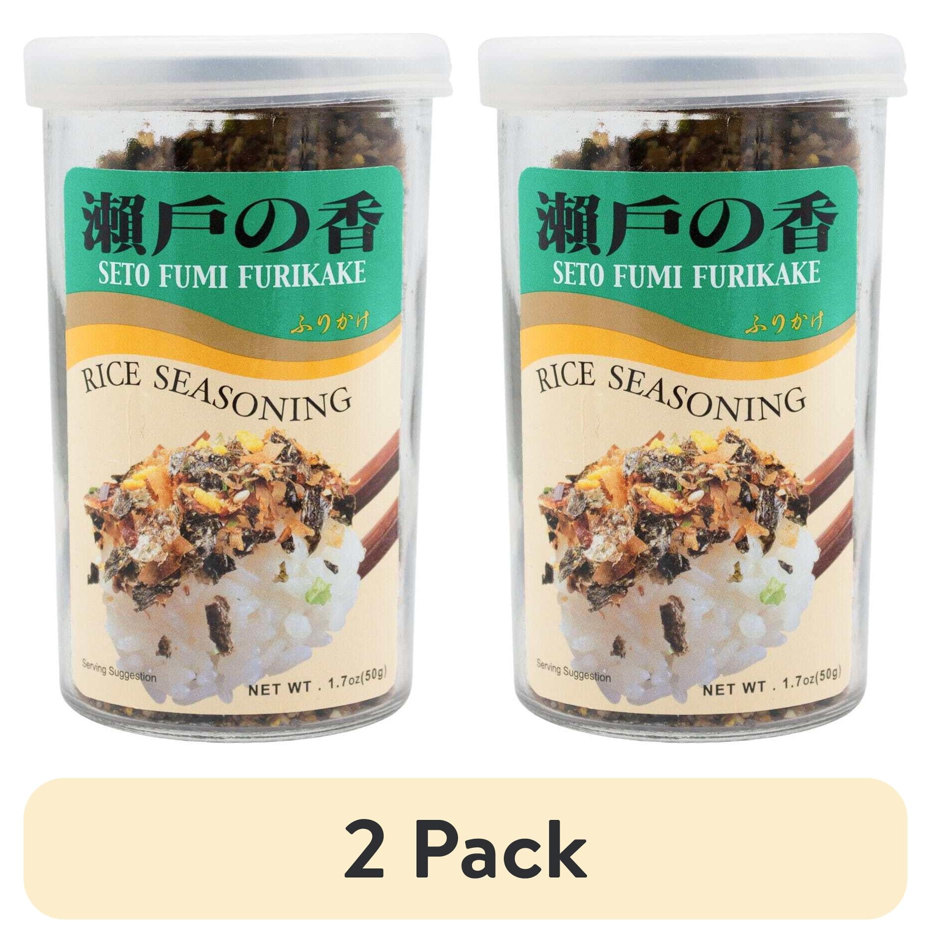 (2 pack) JFC International Seto Fumi Furikake Rice Seasoning, 1.7 oz ...