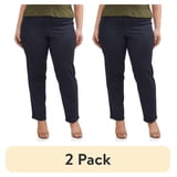 (2 pack) JMS Just My Size by Hanes Women's Plus Size 2 Pocket Pull On ...