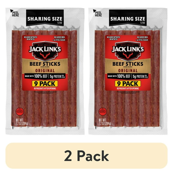 Wicked Cutz Premium Beef Jerky Sticks, Protein-Rich, 6-Flavor Variety ...