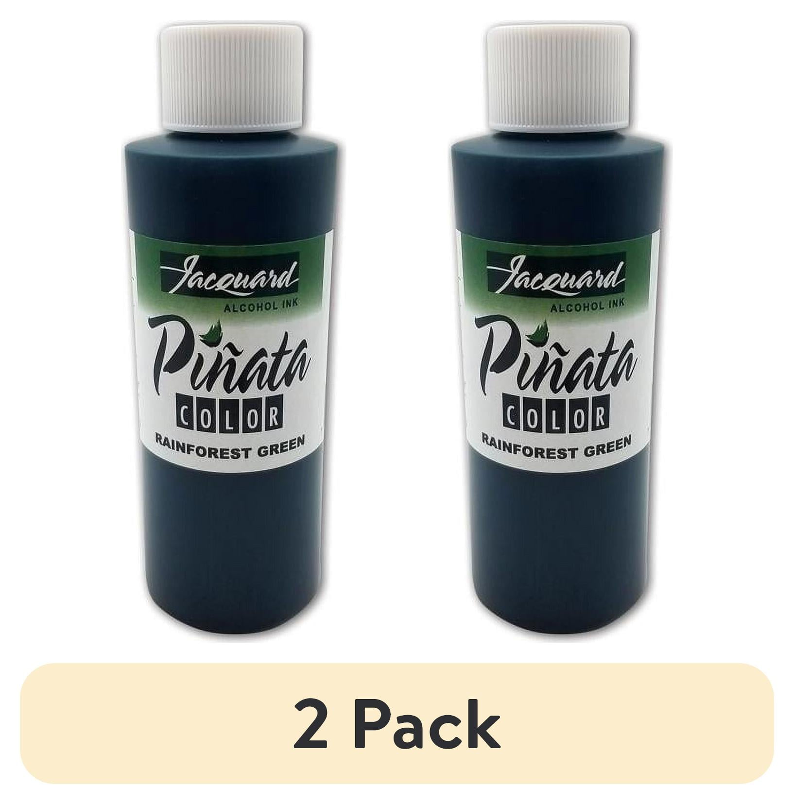(2 pack) Jacquard Pinata Alcohol Ink, 4 oz., Rainforest Green - Walmart.com