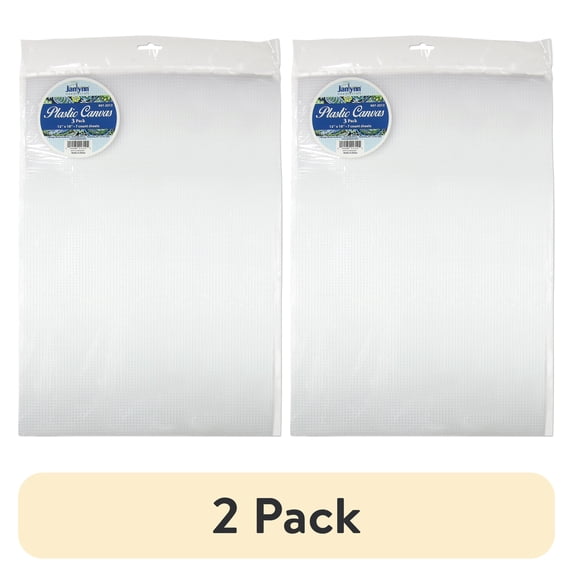 (2 pack) Janlynn 7 Count Clear Plastic Canvas Sheets , Set of 3 ...