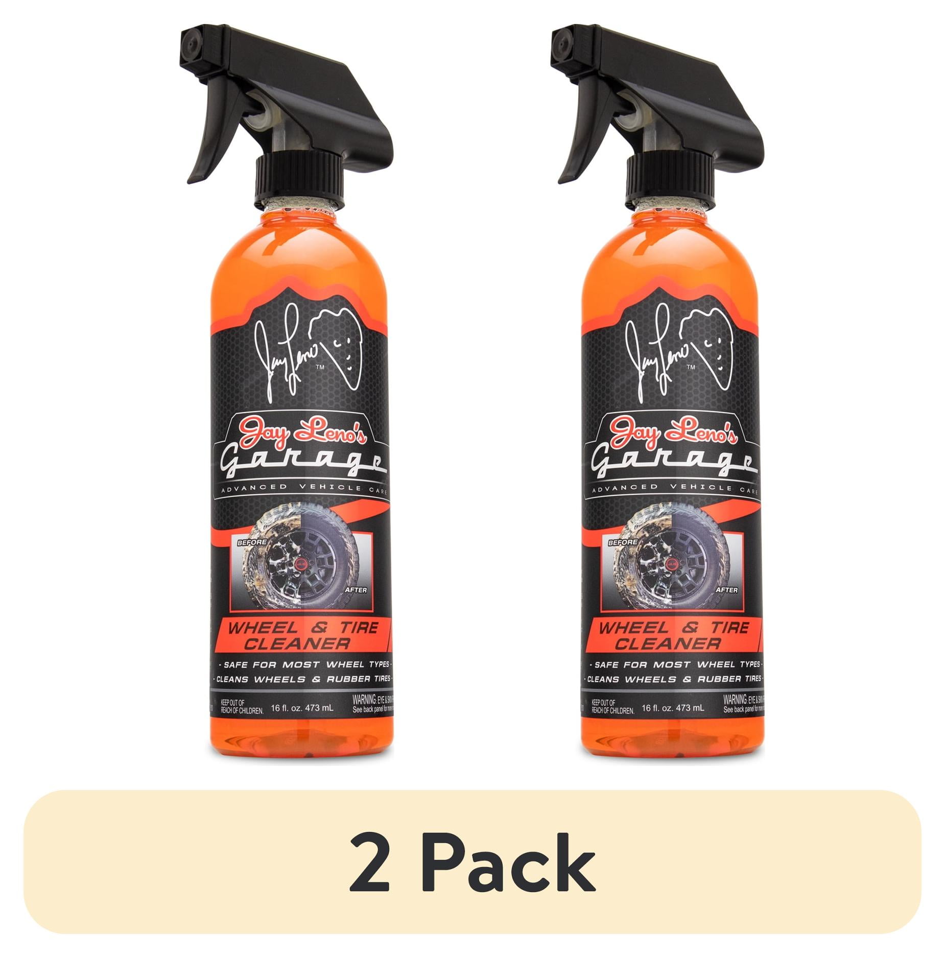 (2 pack) Jay Leno's Garage Wheel & Tire Cleaner (16 oz) - Easily Clean Car Wheels & Tires ...