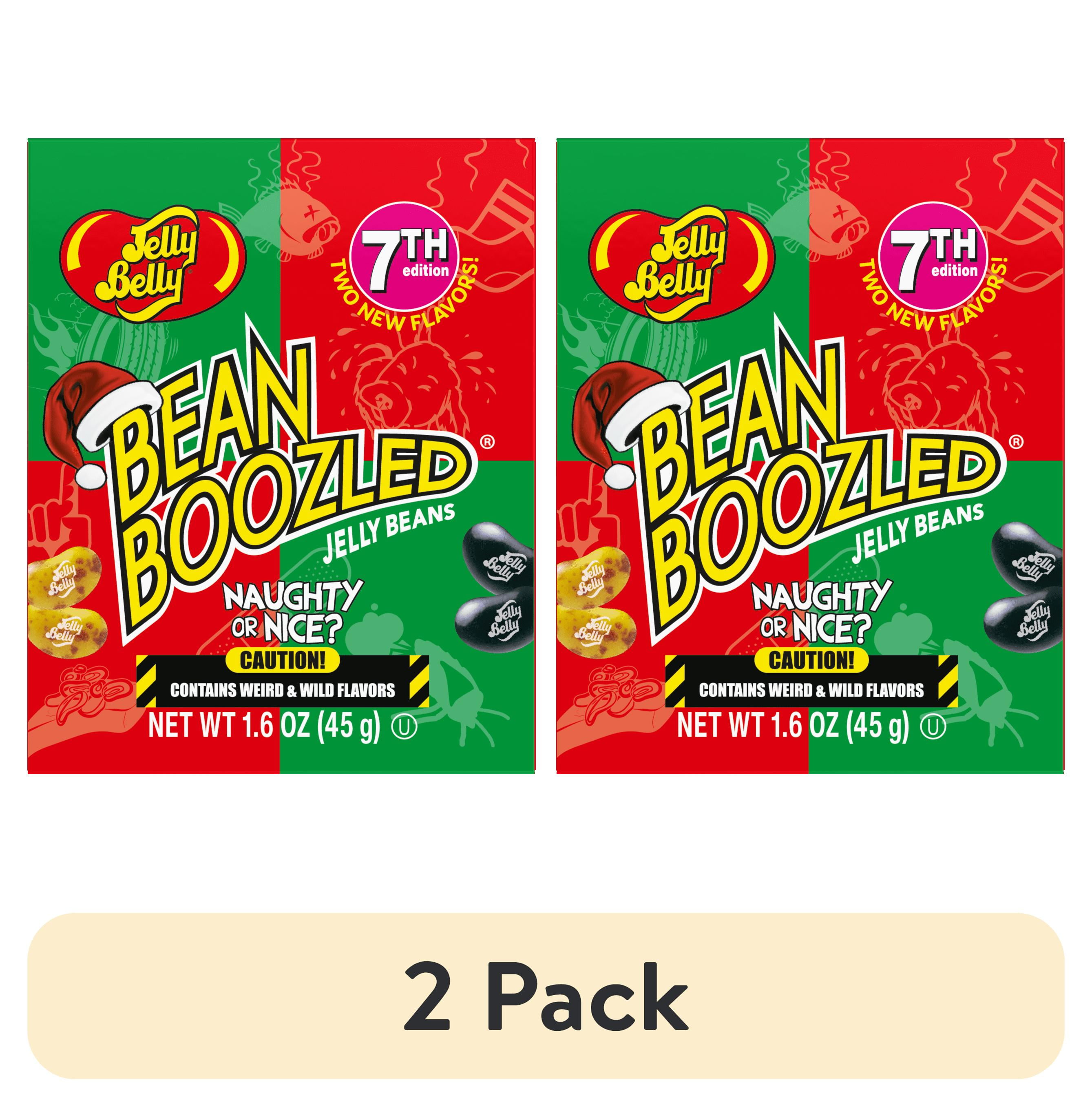 (2 pack) Jelly Belly BeanBoozled Christmas Edition, Christmas Candy, 1 ...