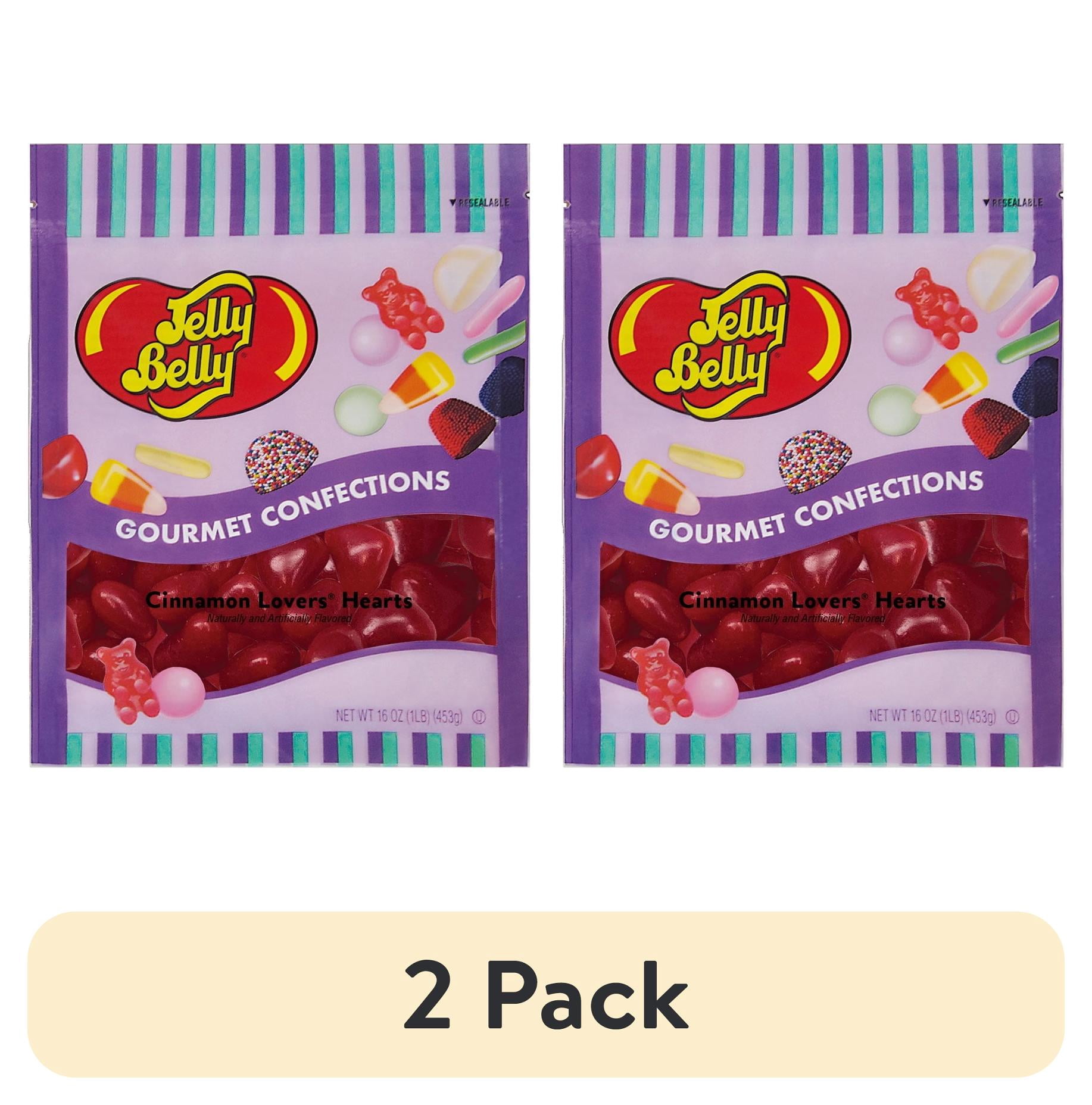 (2 pack) Jelly Belly Cinnamon Lovers™ Hearts - 1 Pound (16 Ounces ...