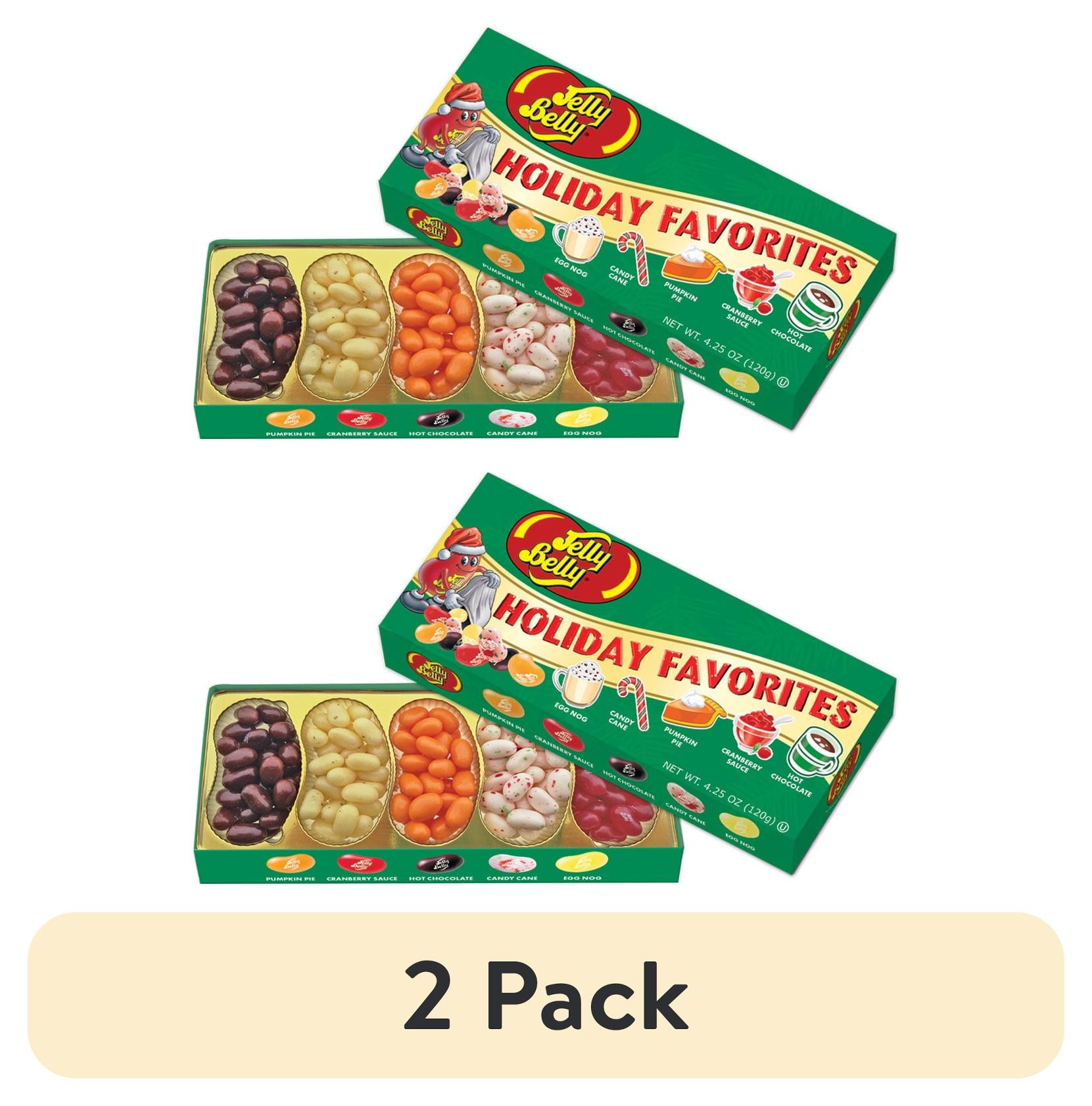 (2 pack) Jelly Belly Holiday Favorites Five Flavor Gift Box - 4.25 ...