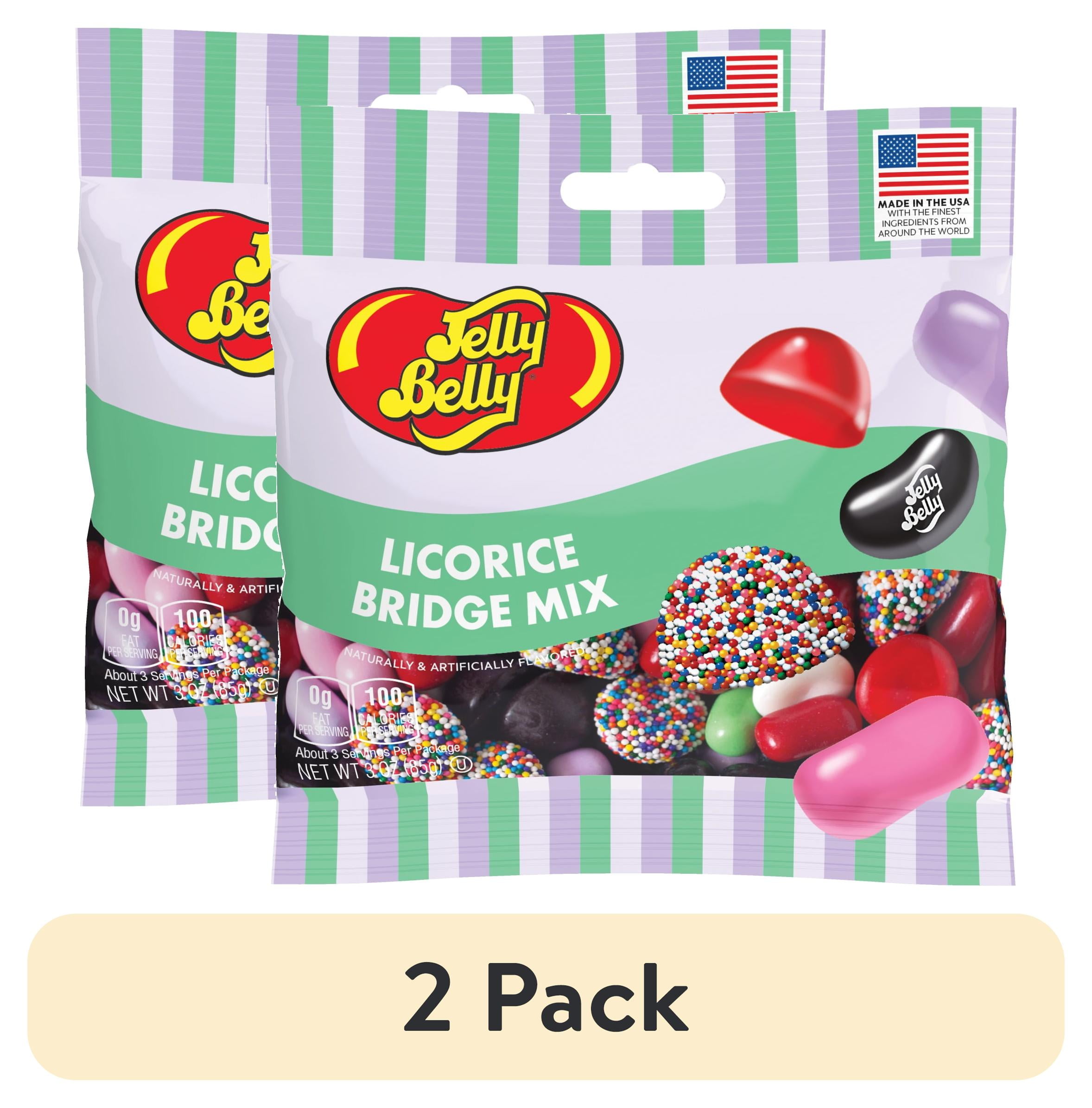 (2 pack) Jelly Belly, Licorice Bridge Mix, 3 Oz - Walmart.com
