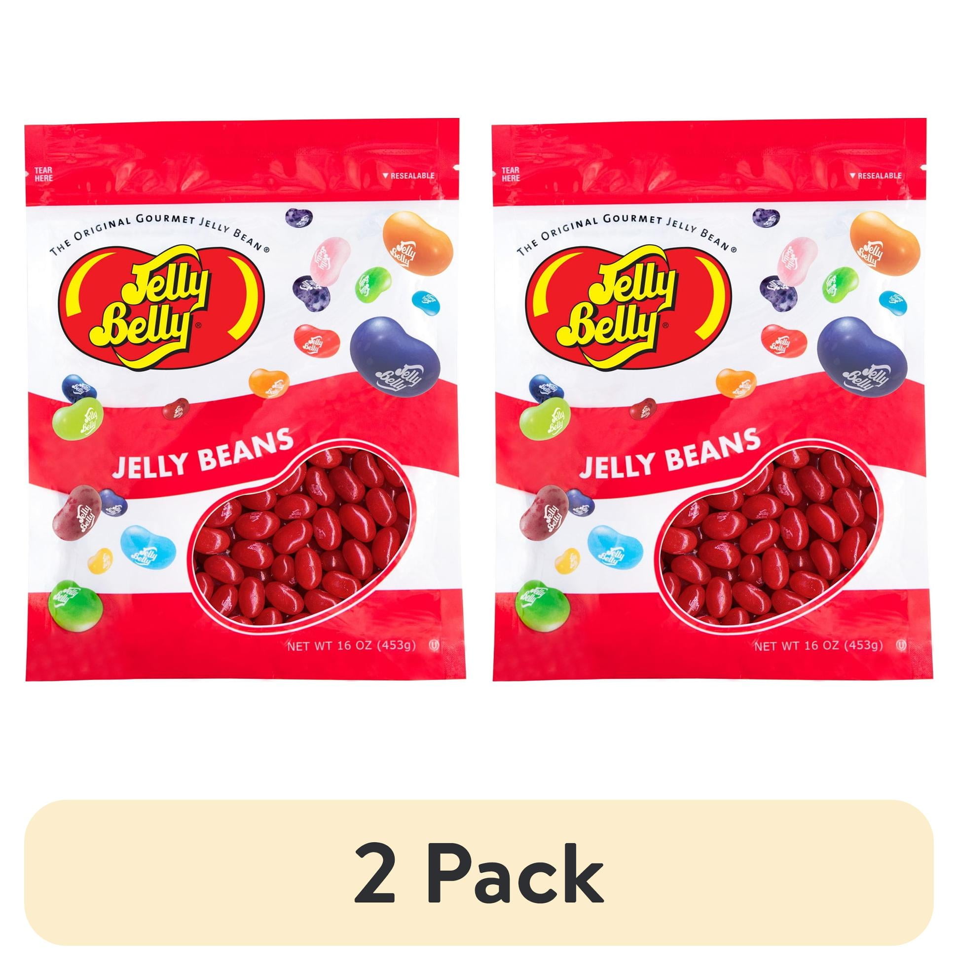 (2 pack) Jelly Belly Sour Cherry Jelly Beans - 1 Pound (16 Ounces ...