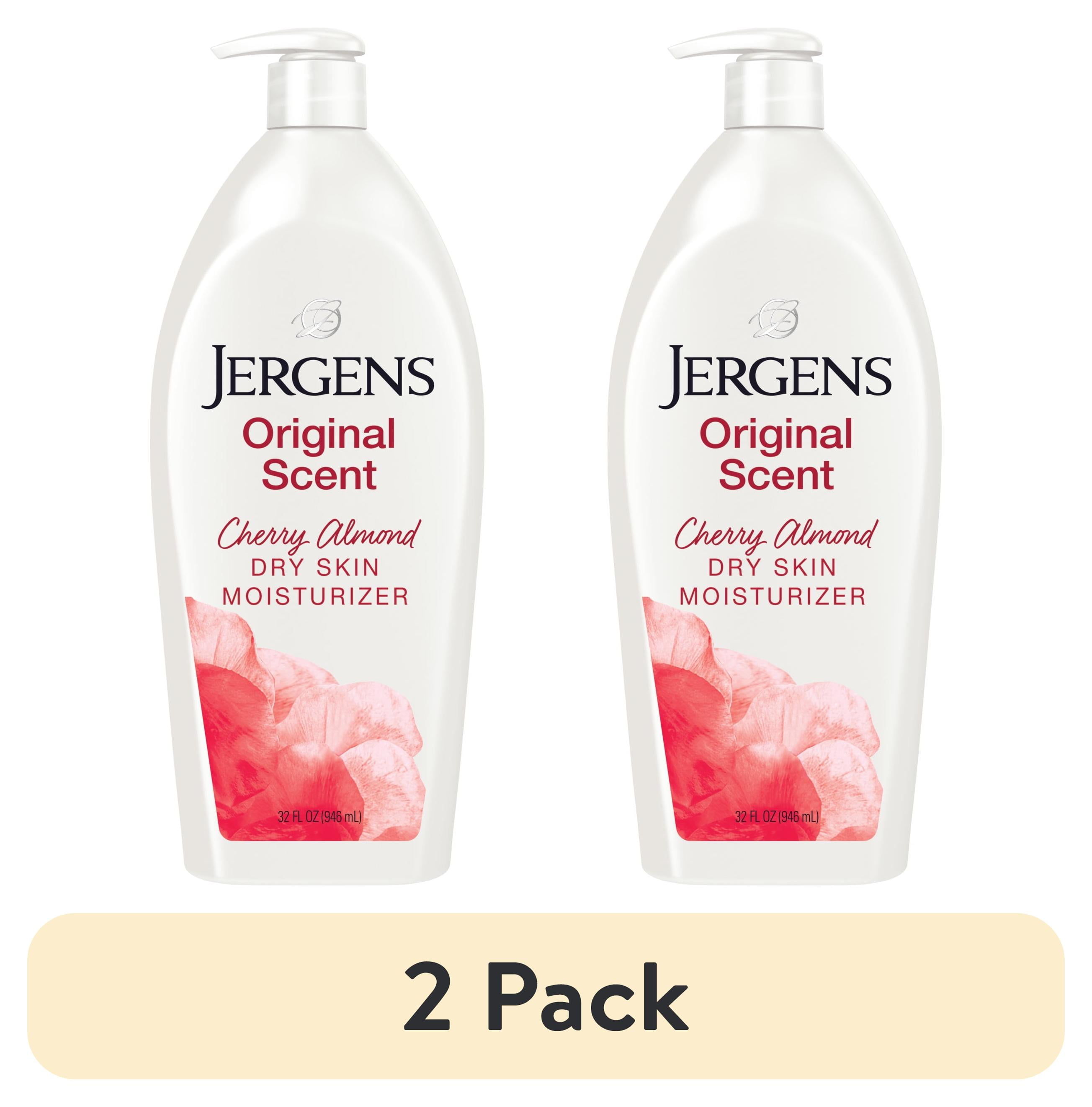 (2 pack) Jergens Original Scent with Cherry Almond Body Lotion ...
