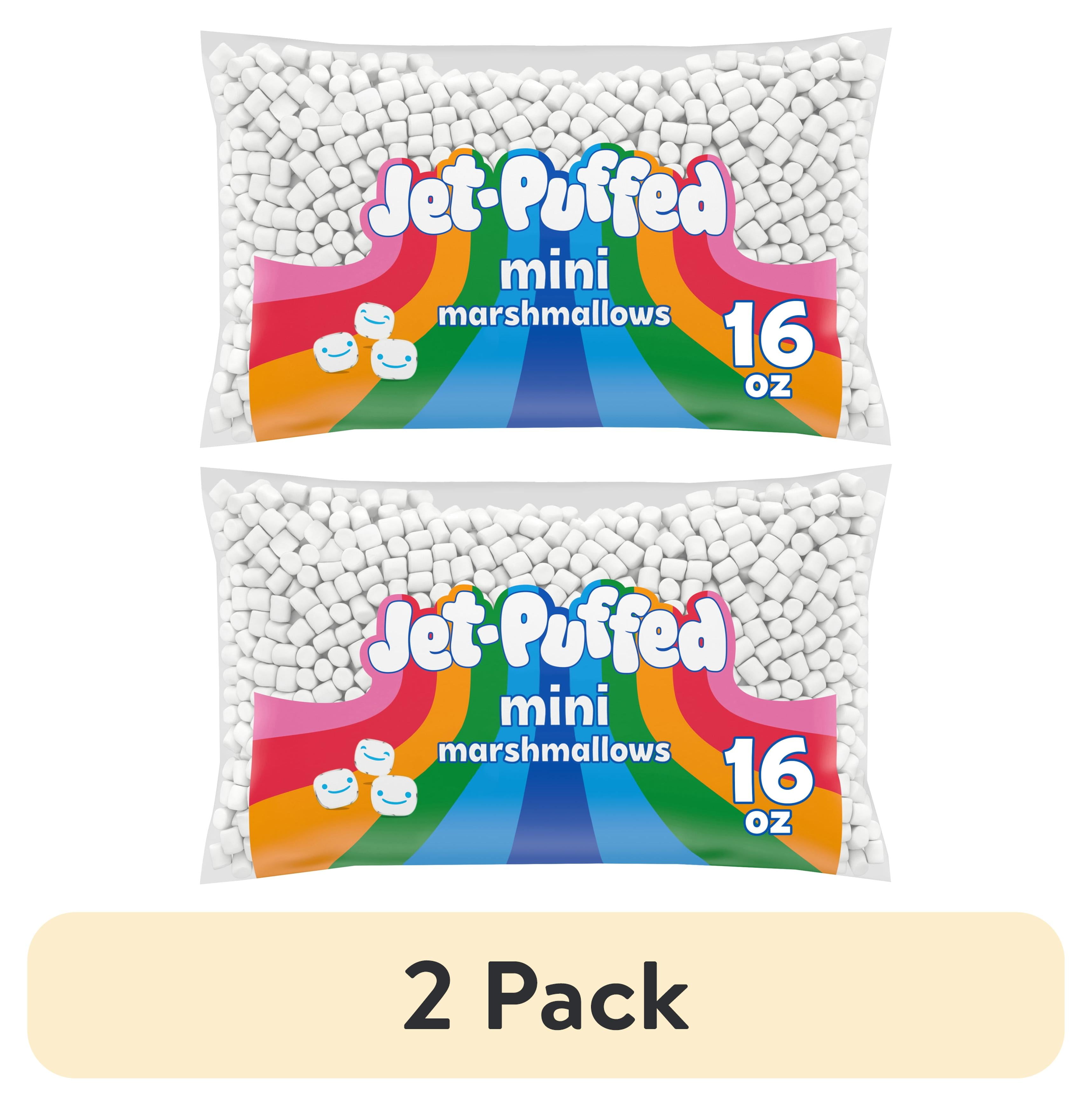 (2 pack) Jet-Puffed Mini Marshmallows, 1 lb Bag - Walmart.com