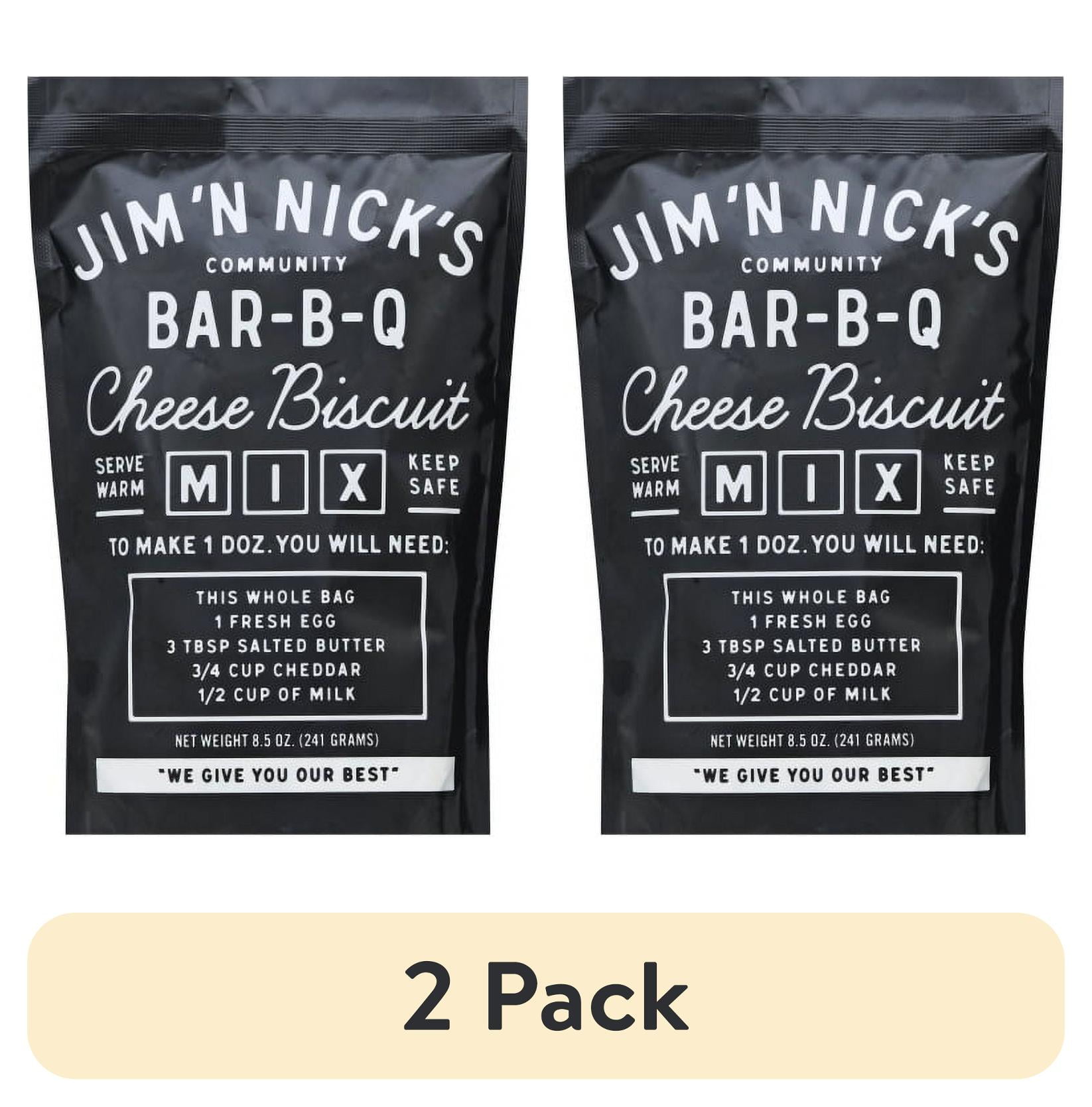 (2 pack) Jim N Nicks Bar-B-Q Cheese Biscuit Mix, 8.5 oz - Walmart.com