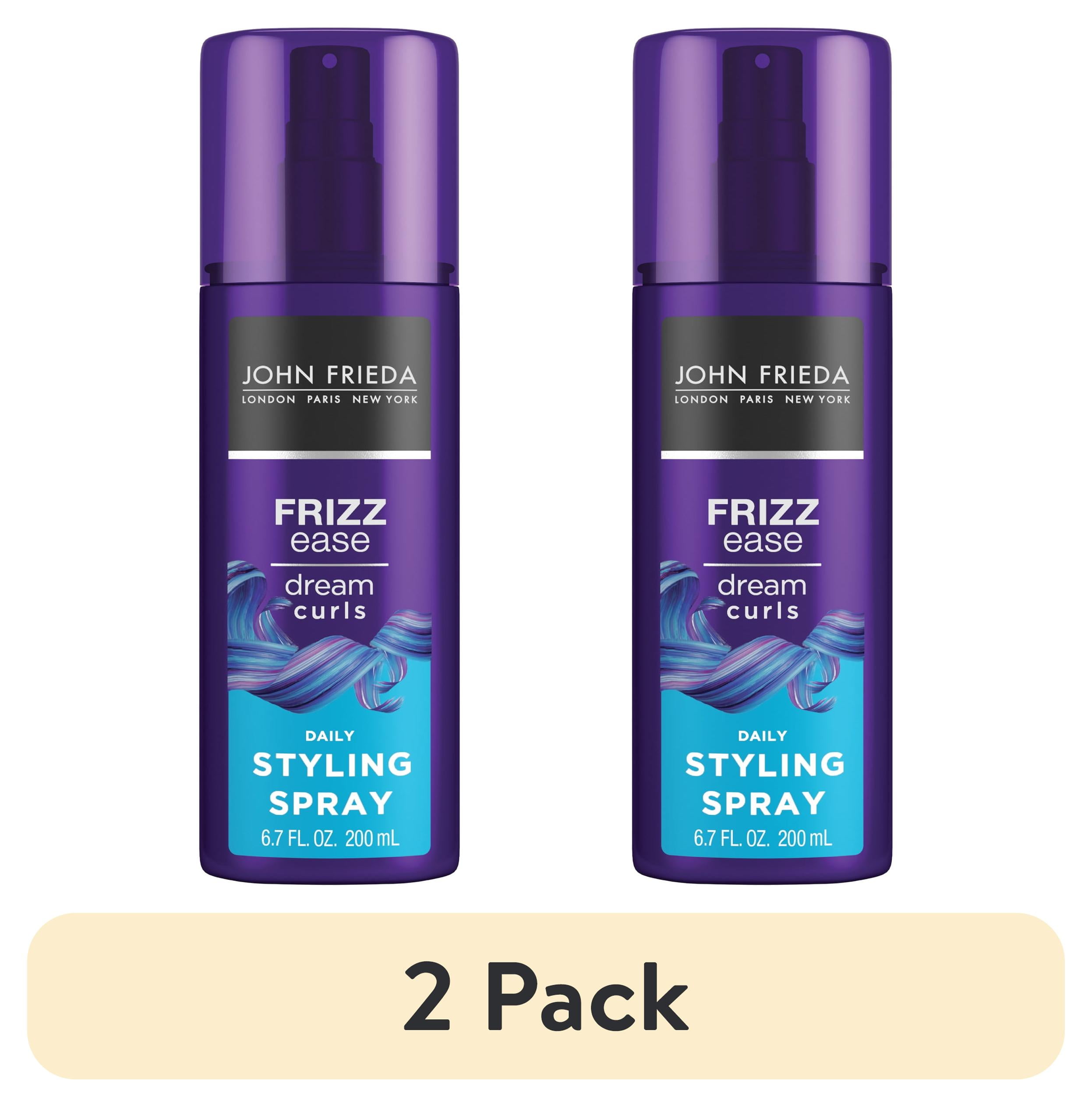 (2 pack) John Frieda Frizz Ease Dream Curls Styling Spray, Smooth ...