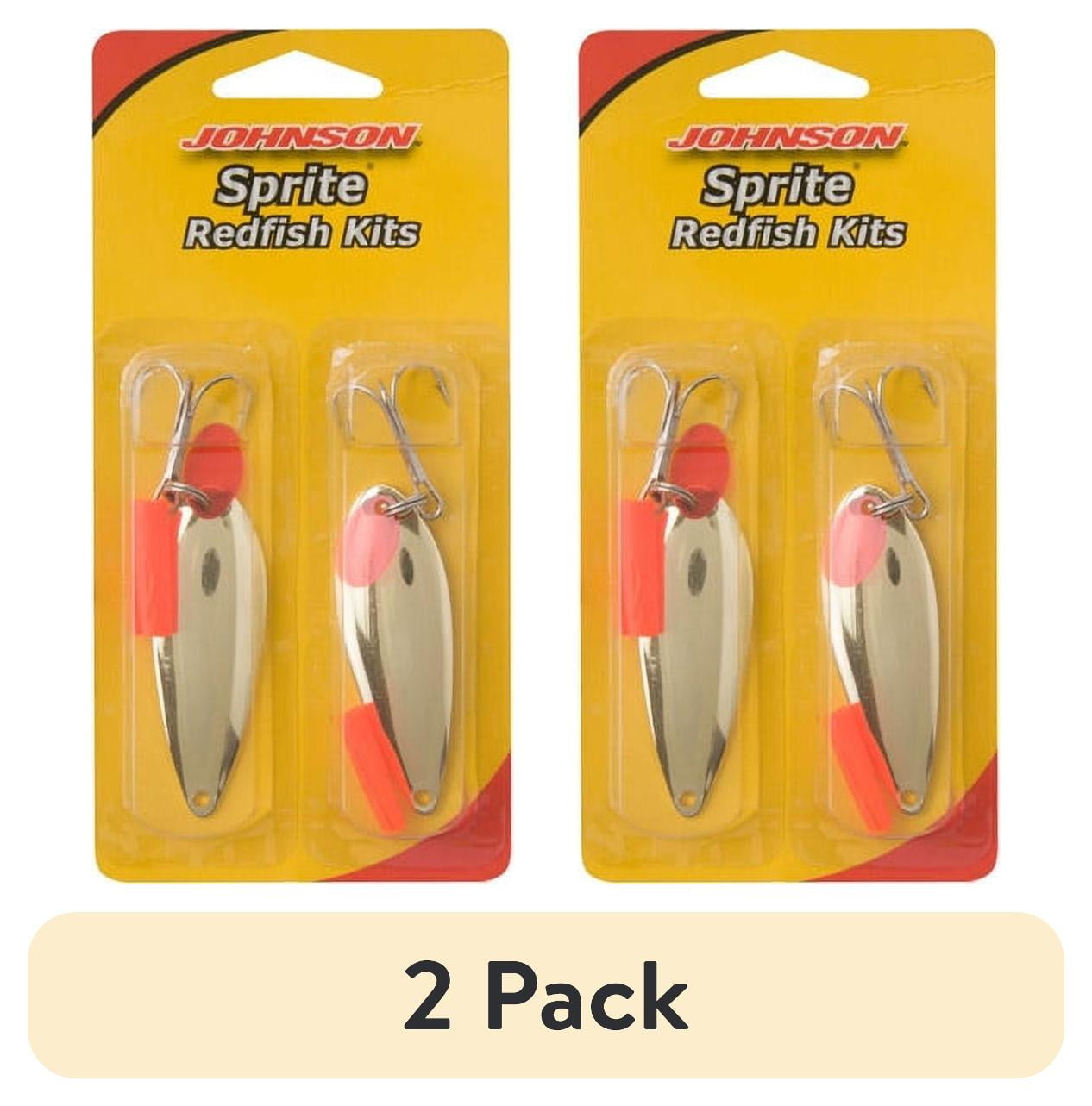 (2 pack) Johnson Fishing Sprite Redfish Fishing Bait Kit - Walmart.com