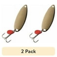 (2 pack) Johnson Sprite Fishing Lure, Gold, 1.1 in - Walmart.com