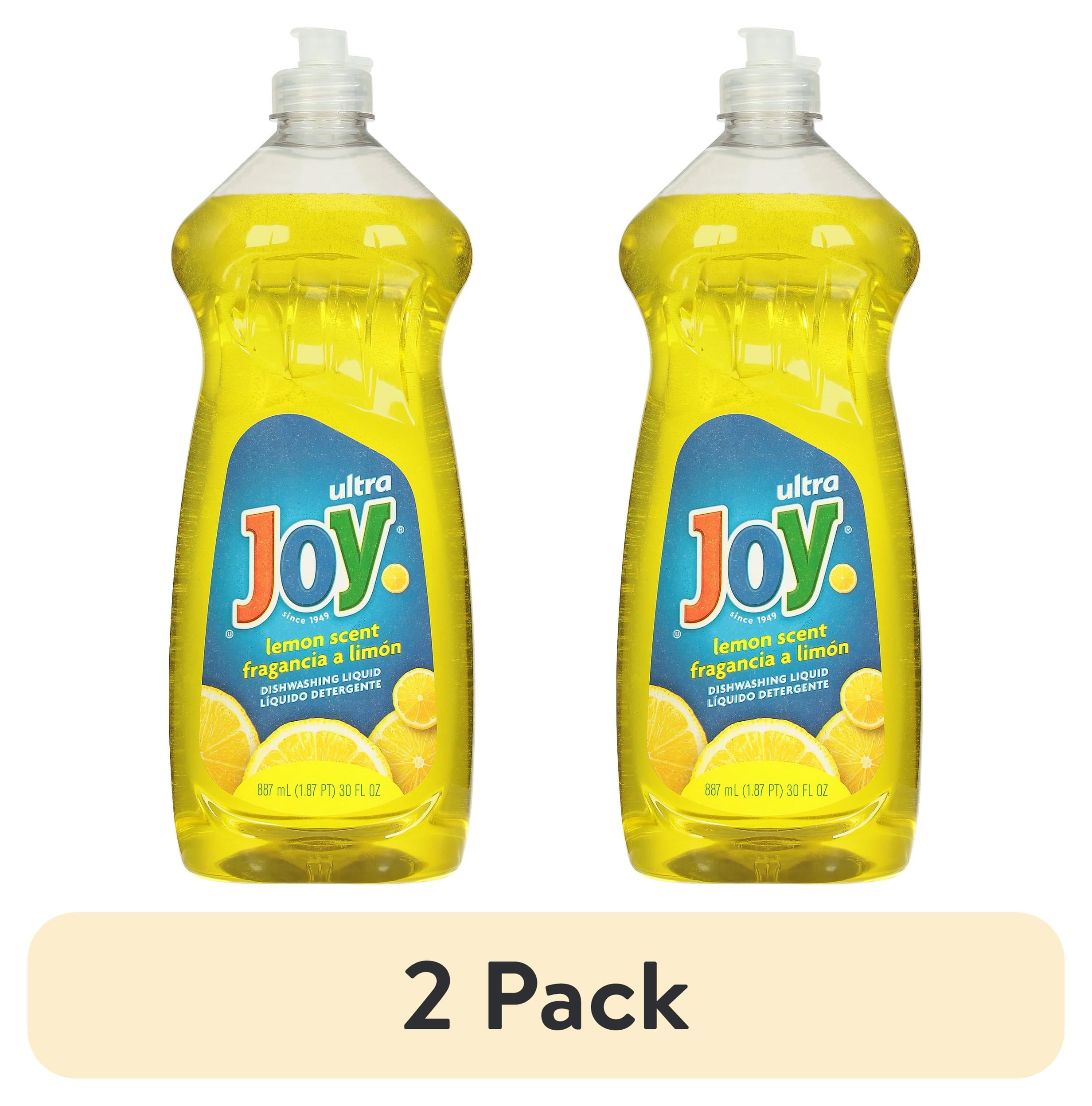 (2 pack) Joy - Ultra Strength Large Dishwashing Soap - Lemon Fresh ...