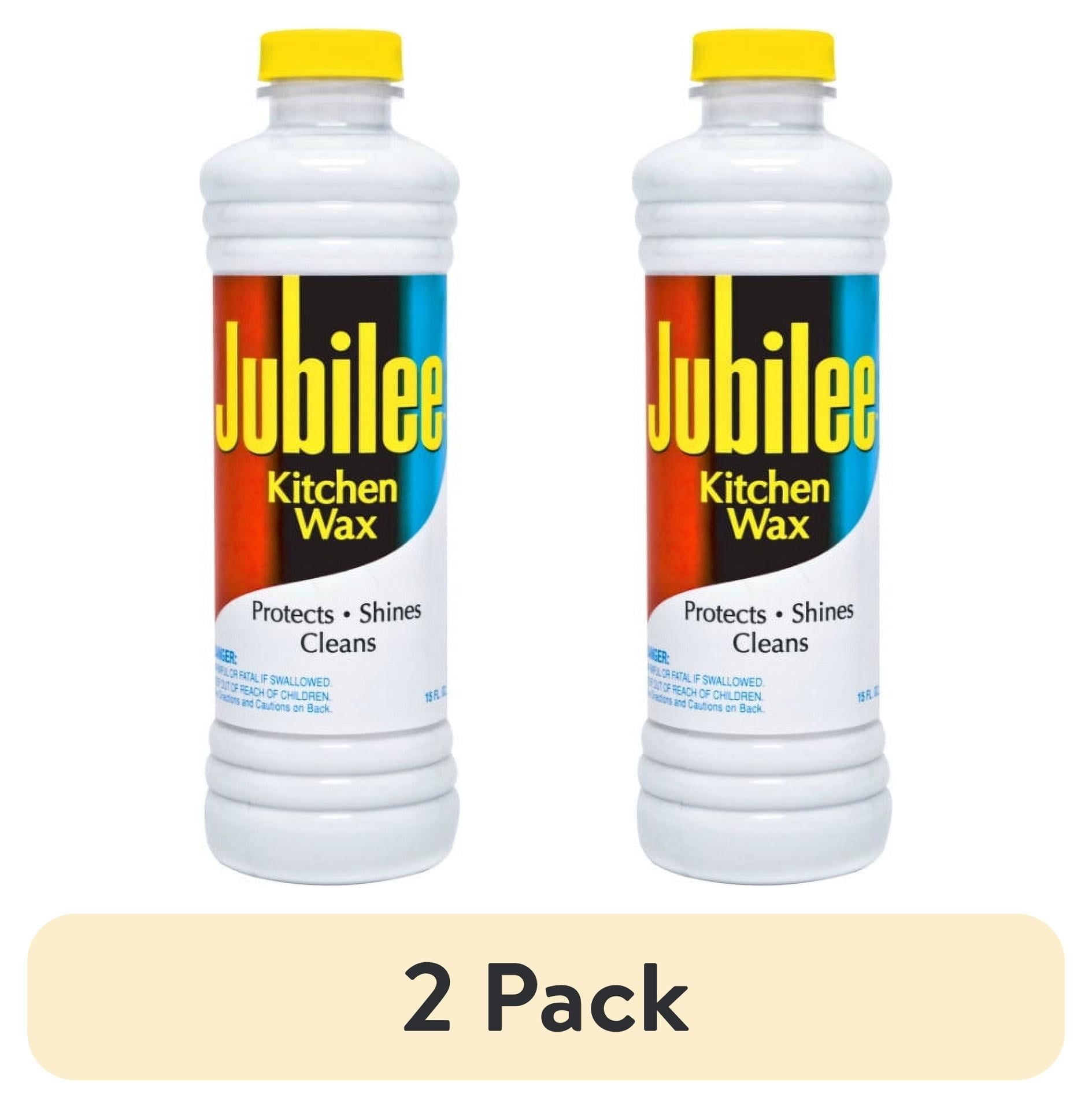 (2 pack) Jubilee 524815 Easy-To-Use Liquid Kitchen Wax, 15 Oz, Each ...
