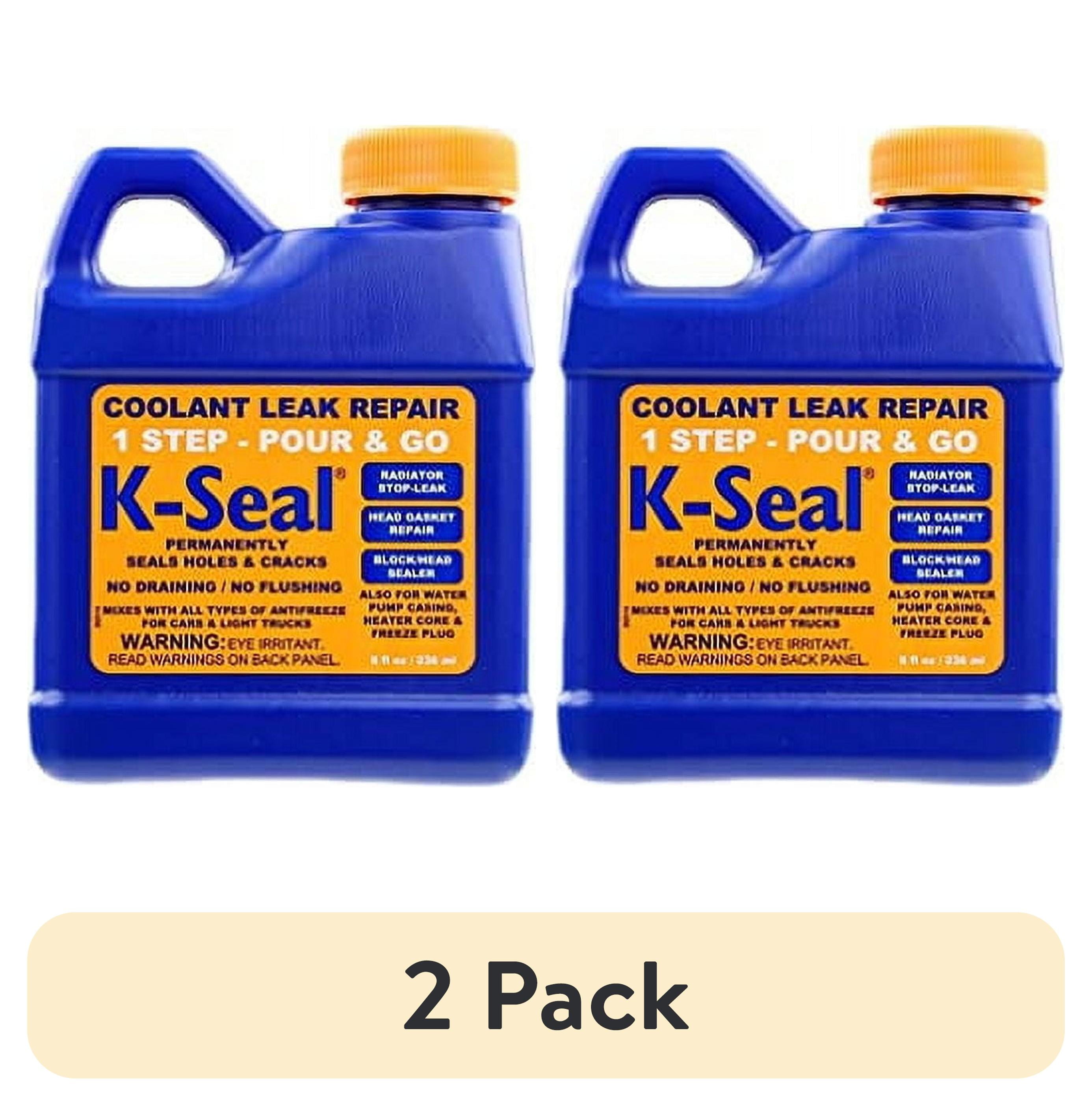 (2 pack) K-Seal Multi Purpose One Step Pour and Go Permanent Coolant ...