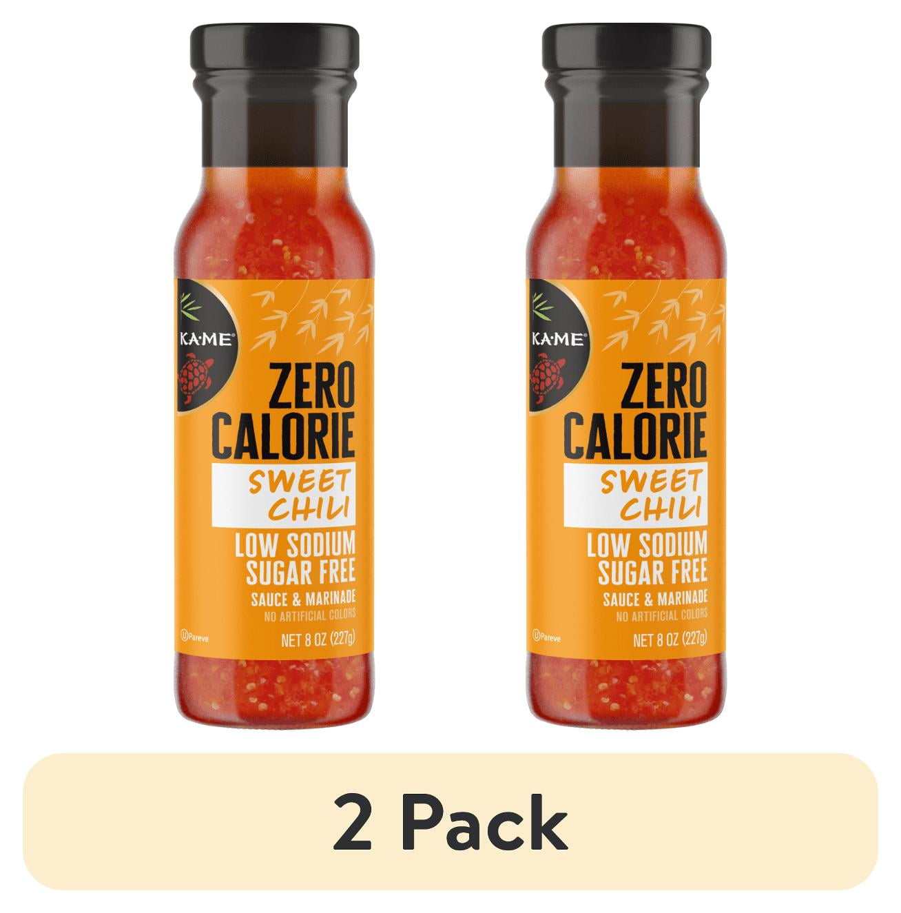 (2 pack) KA-ME Zero Calorie Sugar Free Low Sodium Sweet Chili Sauce and ...