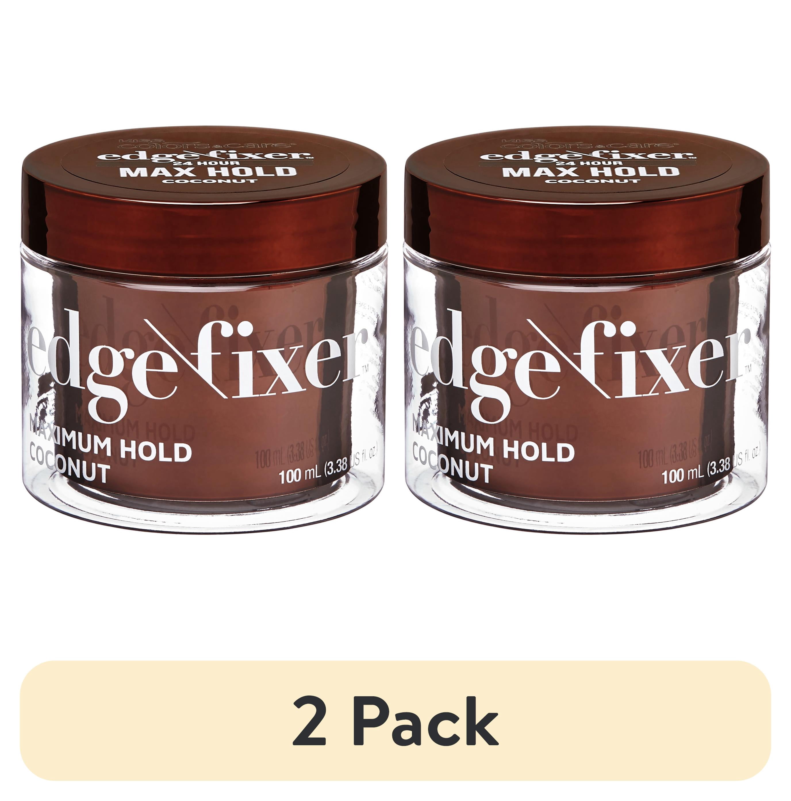 (2 pack) KISS Colors & Care Maximum Hold Edge Fixer, 100 mL (3.38 US fl ...