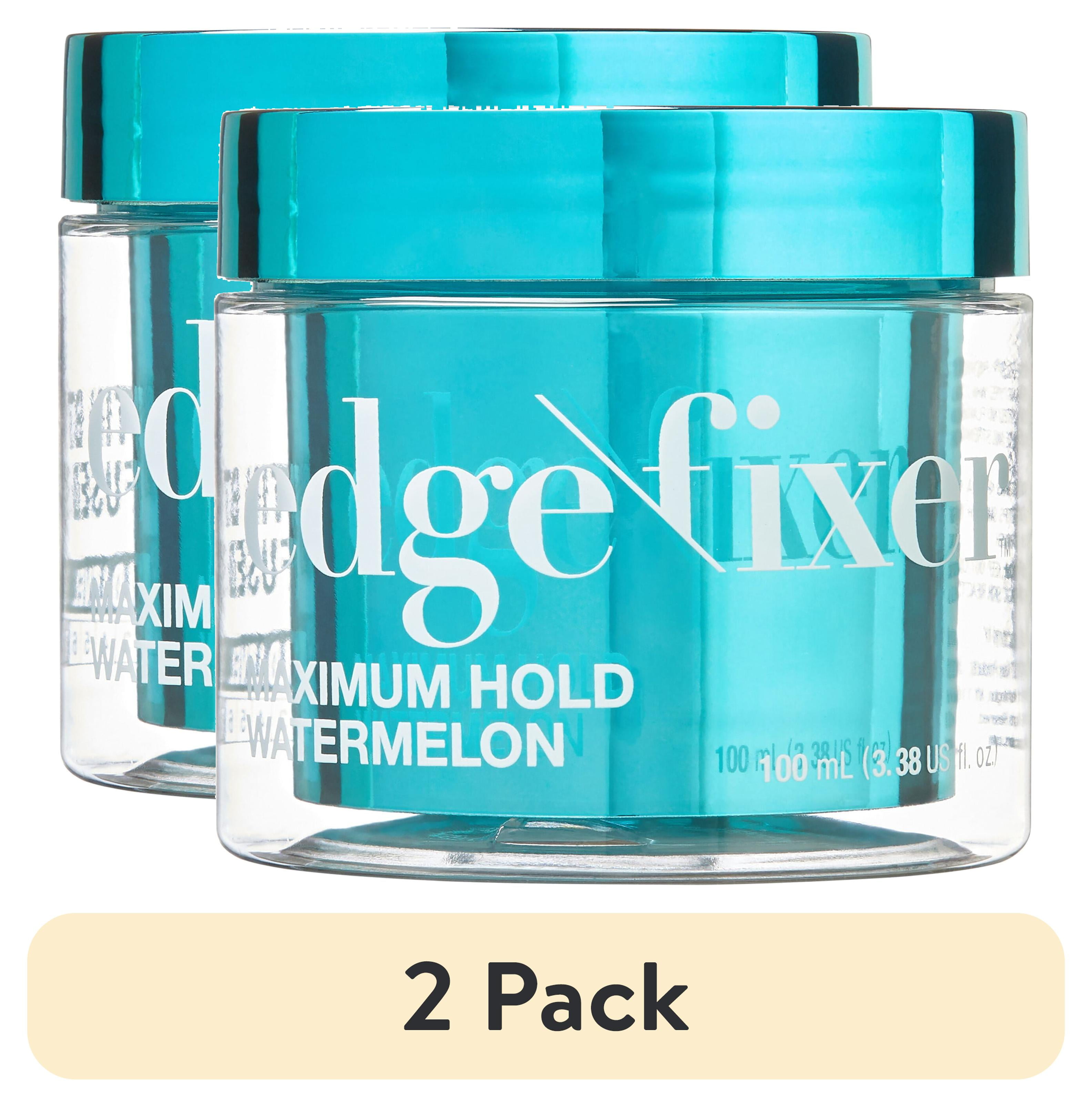 (2 pack) KISS COLORS & CARE Edge Fixer Gel, Maximum Hold, Watermelon, 3 ...