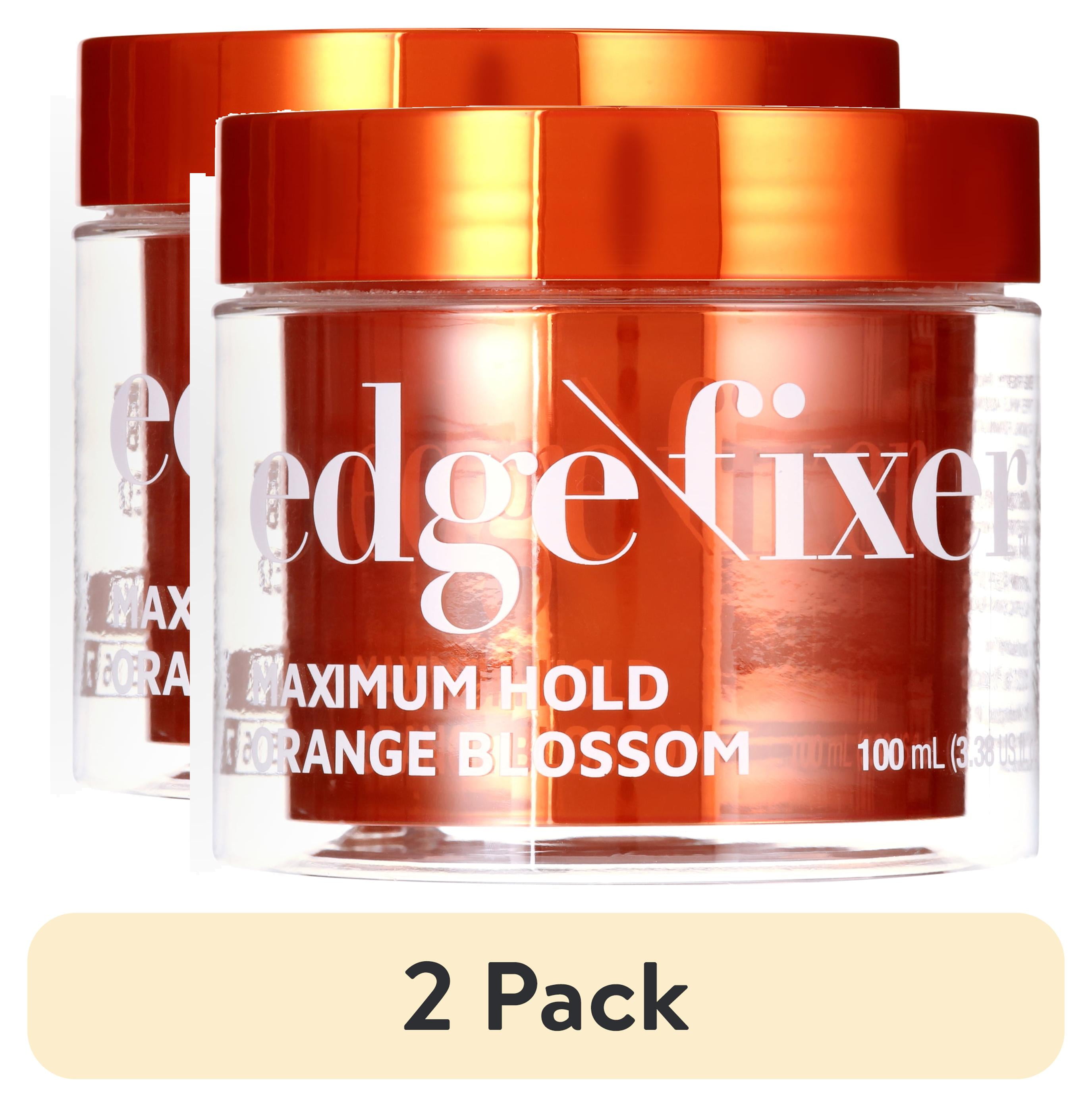 (2 pack) KISS Colors & Care Edge Fixer Gel, Maximum Hold, Orange ...