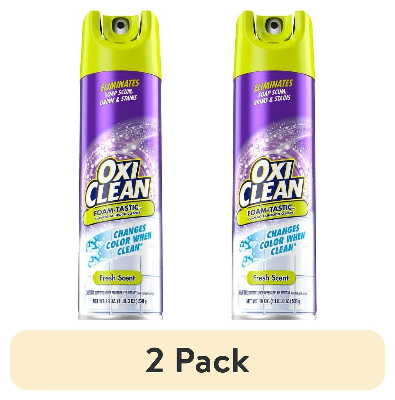 (2 pack) Kaboom 19 oz. Foam-Tastic Fresh Bathroom Cleaner with OxiClean ...