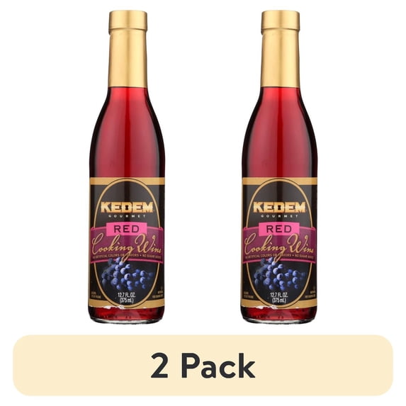 (2 pack) Kedem Red Cooking Wine, 12.7 Oz - Walmart.com