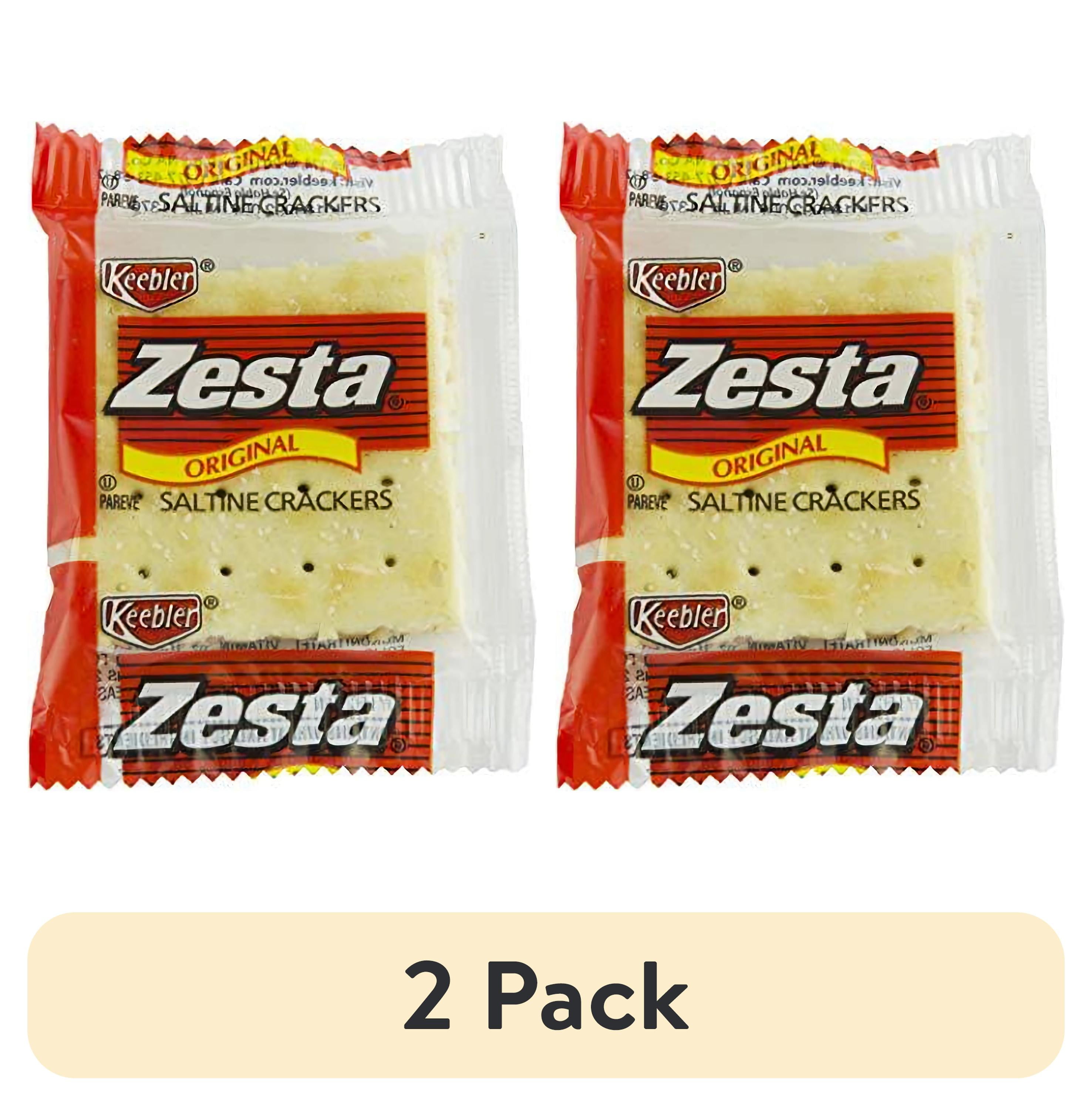 (2 pack) Kellogg Zesta, Saltine Crackers, Original, Single Serve, 0.20 ...