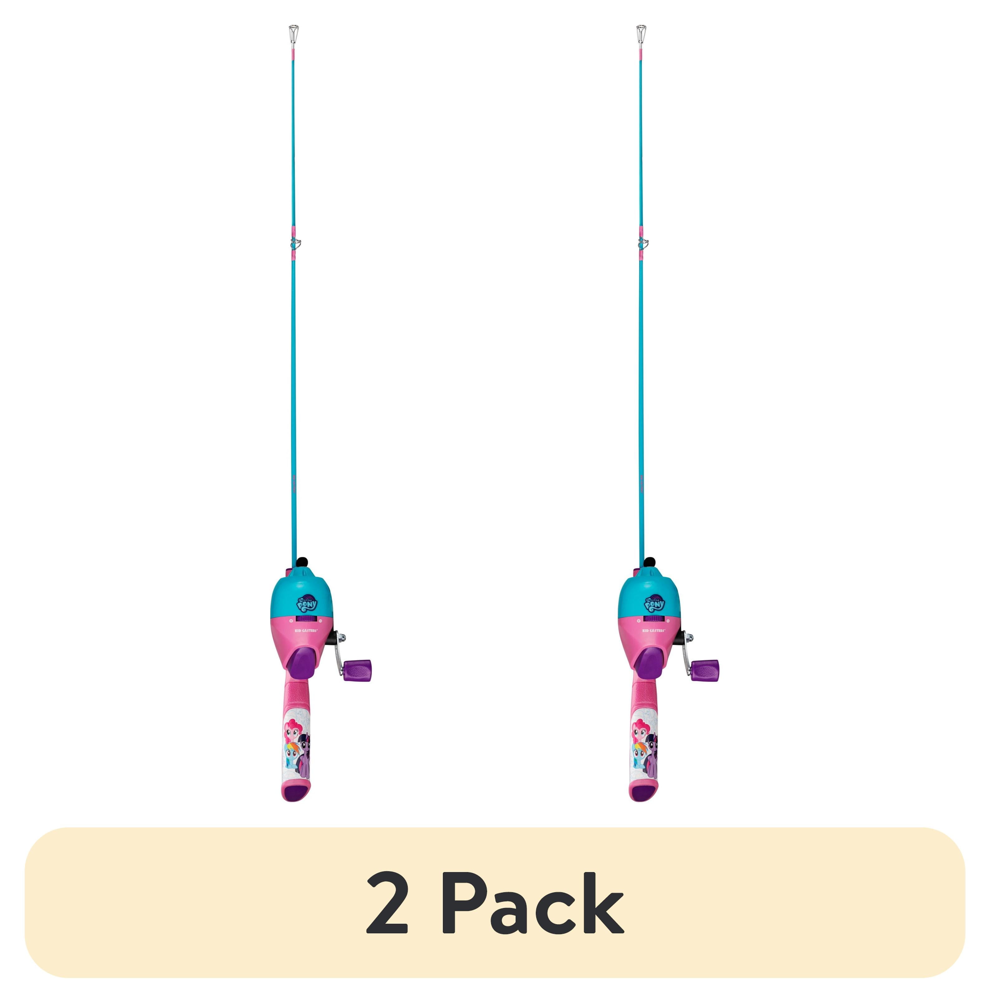 (2 pack) Kid Casters My Little Pony Spincasting Fiberglass Rod and ...
