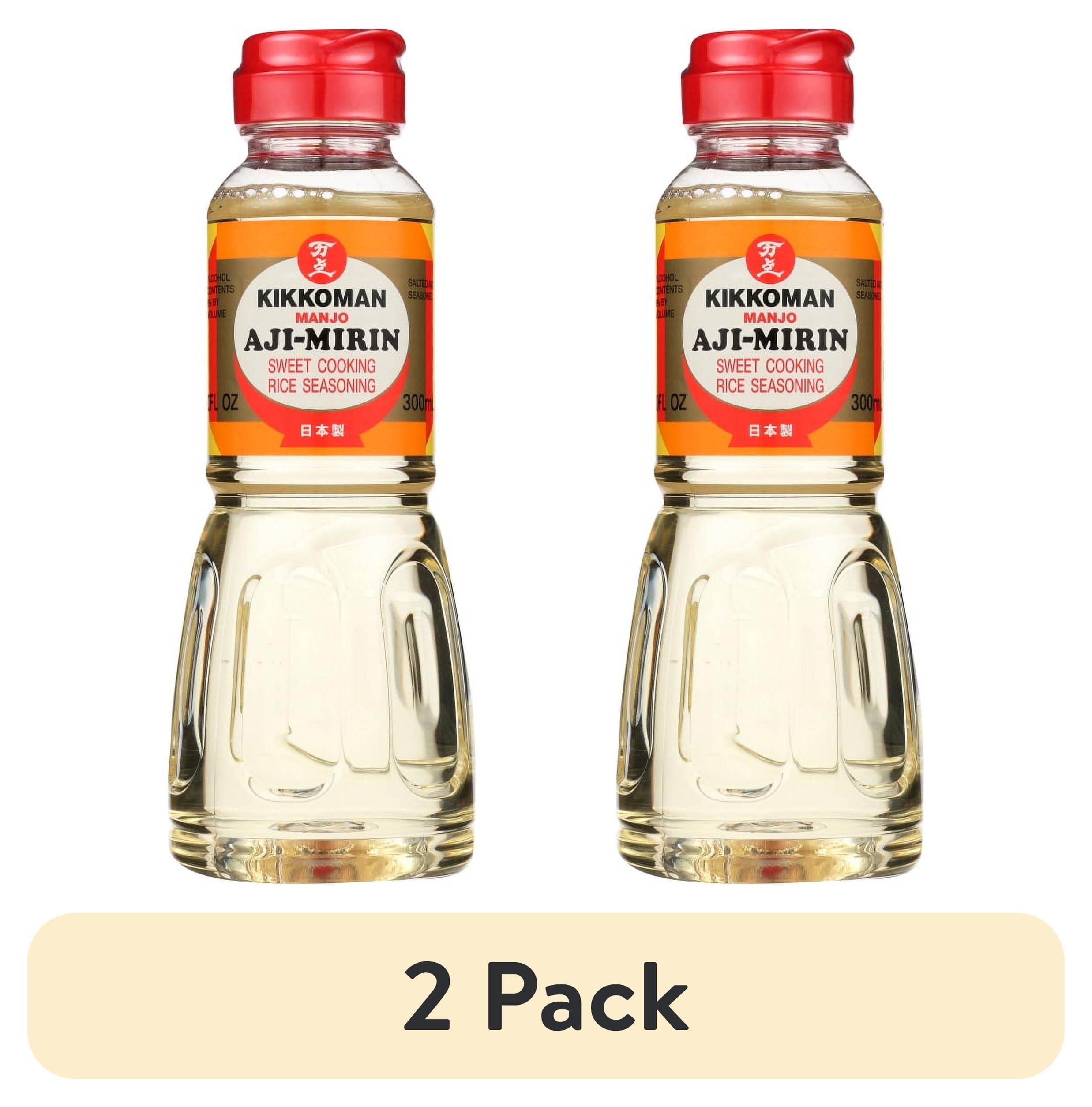 (2 pack) Kikkoman Mirin Sweet Cooking Rice Wine - 10 FZ - Walmart.com