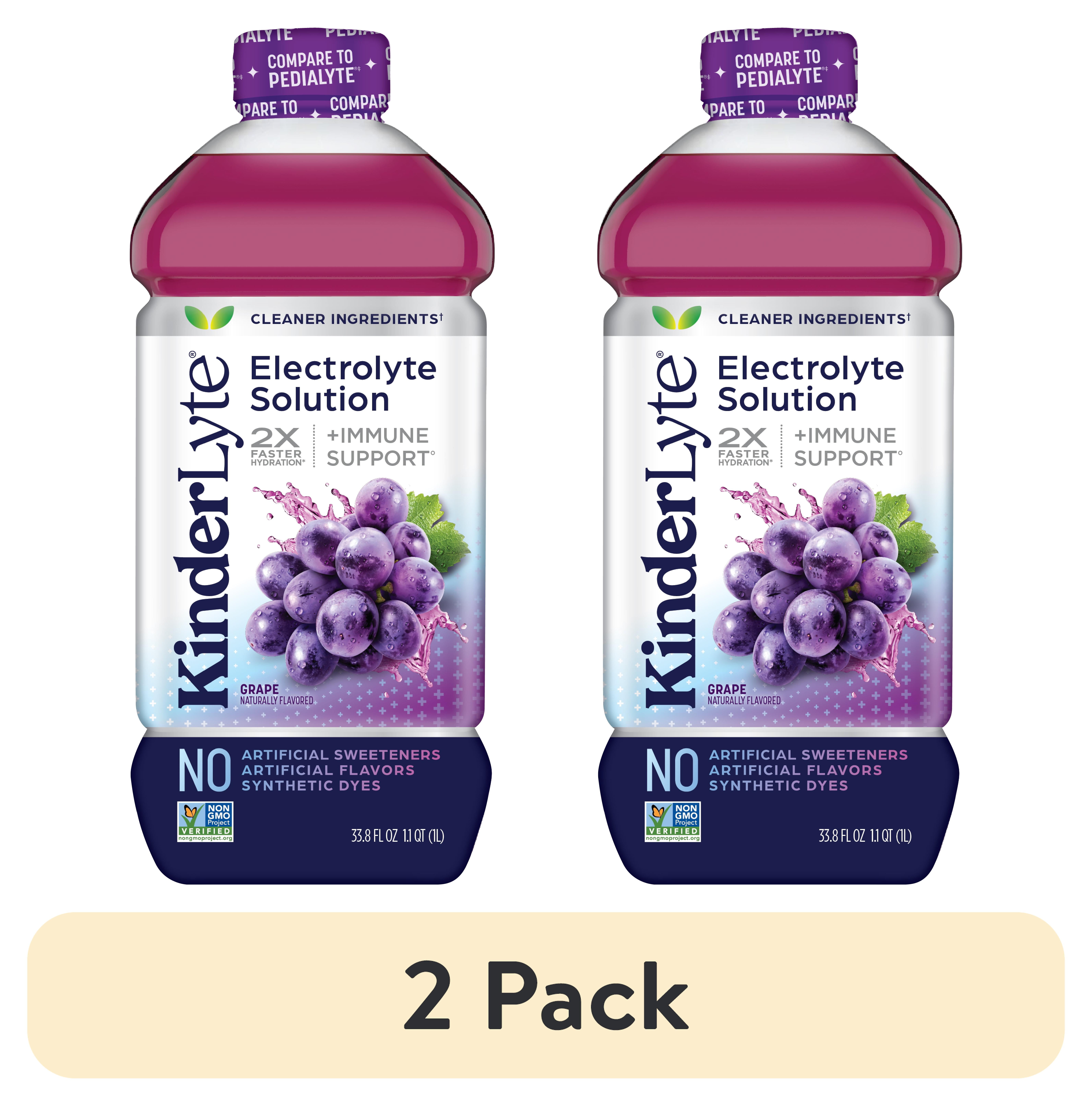 (2 pack) Kinderfarms KinderLyte Electrolyte Solution Drink for Kids ...