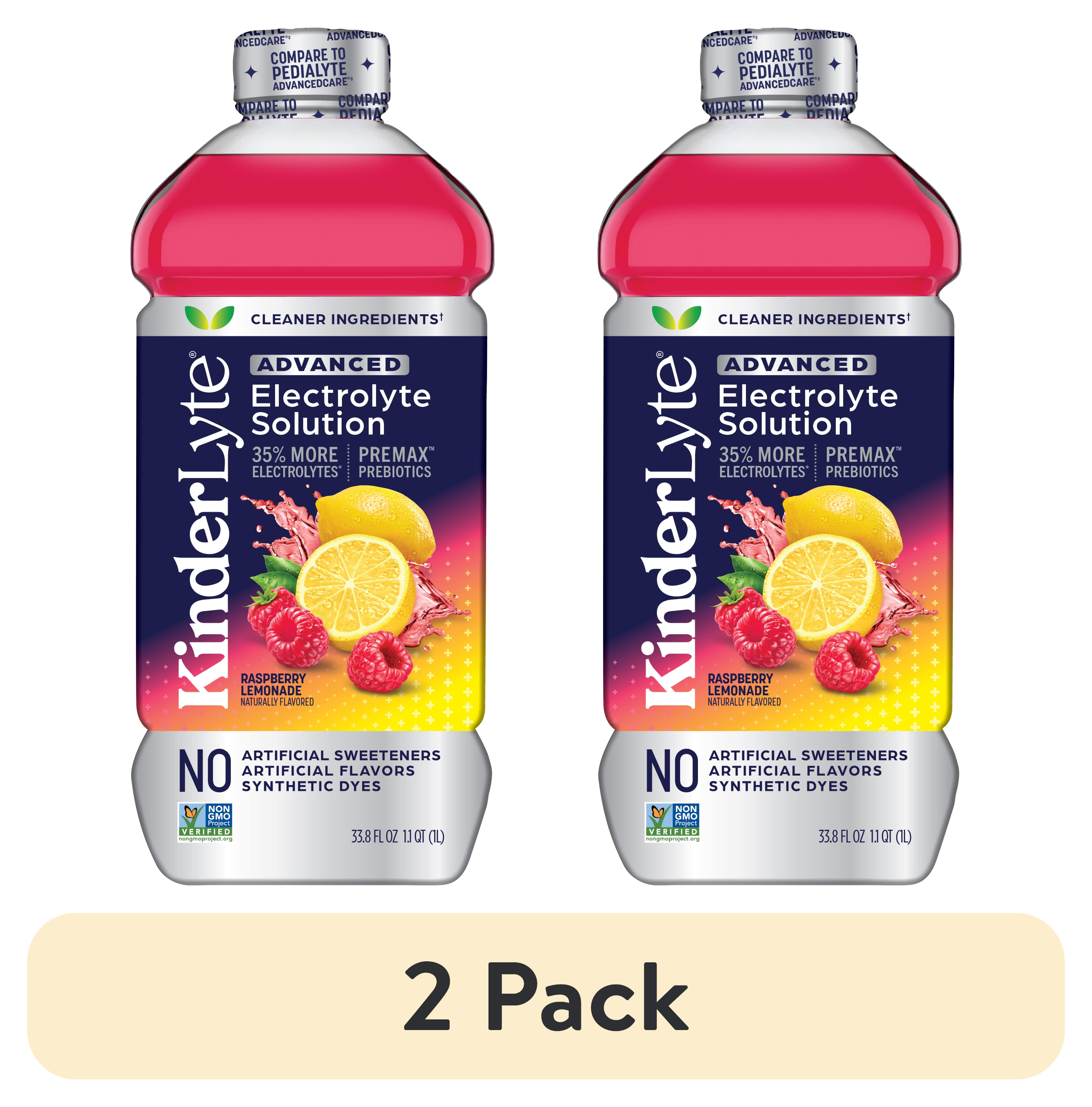 (2 pack) Kinderfarms KinderLyte Electrolyte Solution Drink for Kids ...