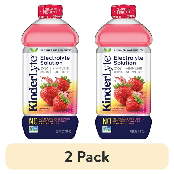 KinderLyte Electrolyte Drink for Kids & Adults, Orange, 1 Liter HSA/FSA ...