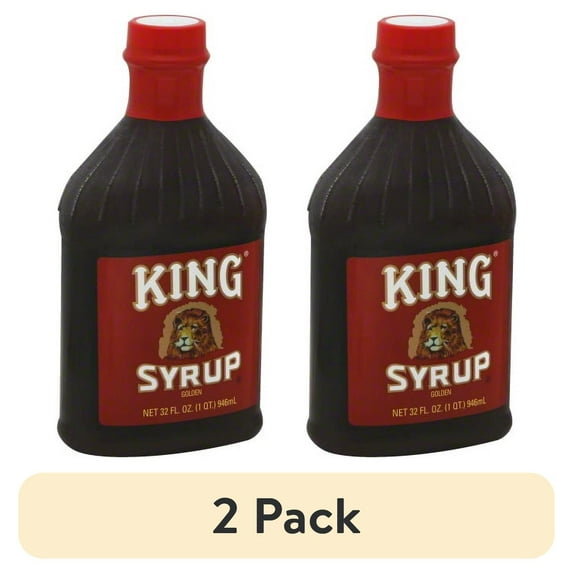 (2 pack) King Golden Syrup, 32 oz - Walmart.com