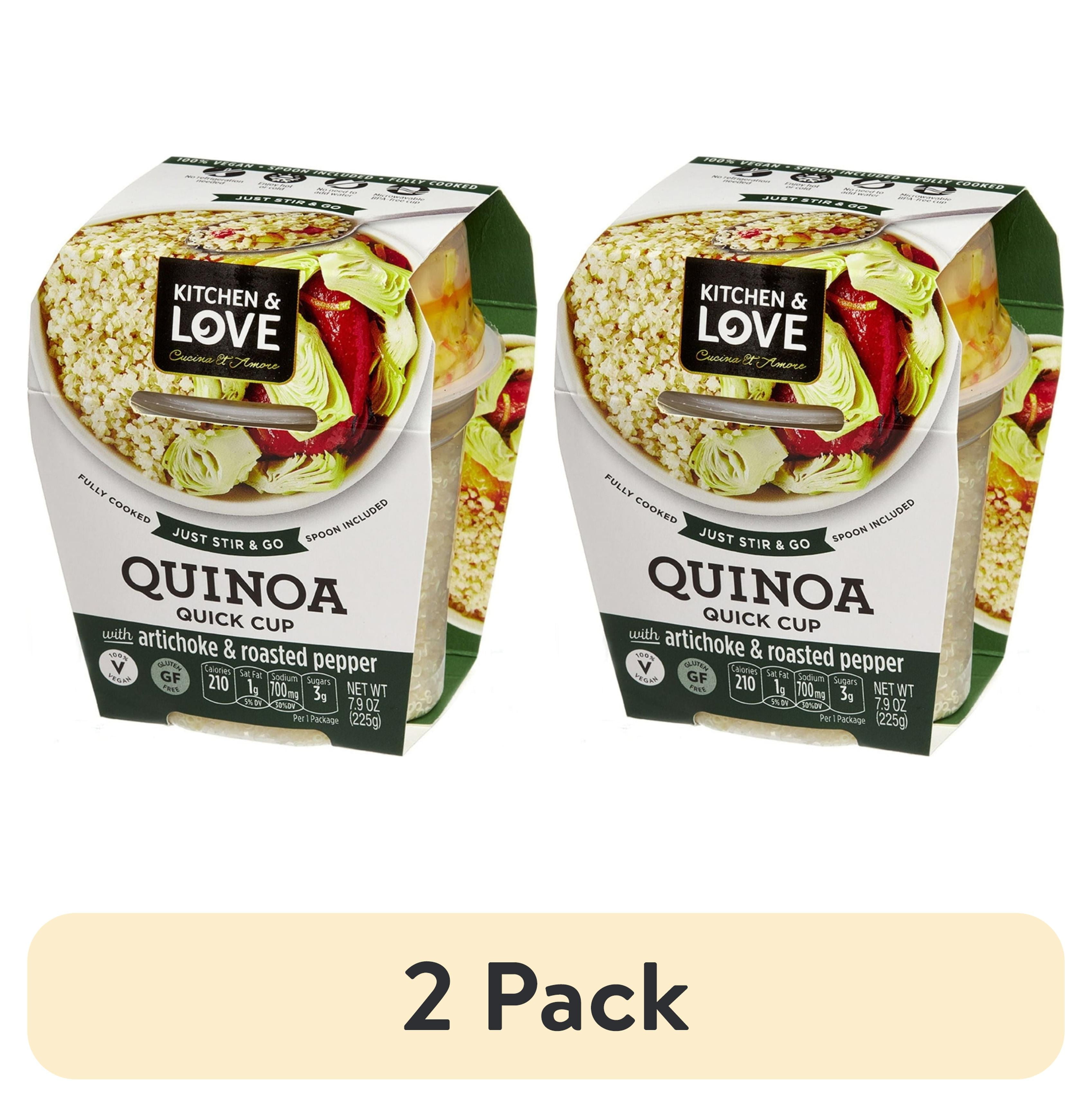 (2 pack) Cucina & Amore Quinoa Meal, Artichoke & Roasted Peppers, 7.9 ...