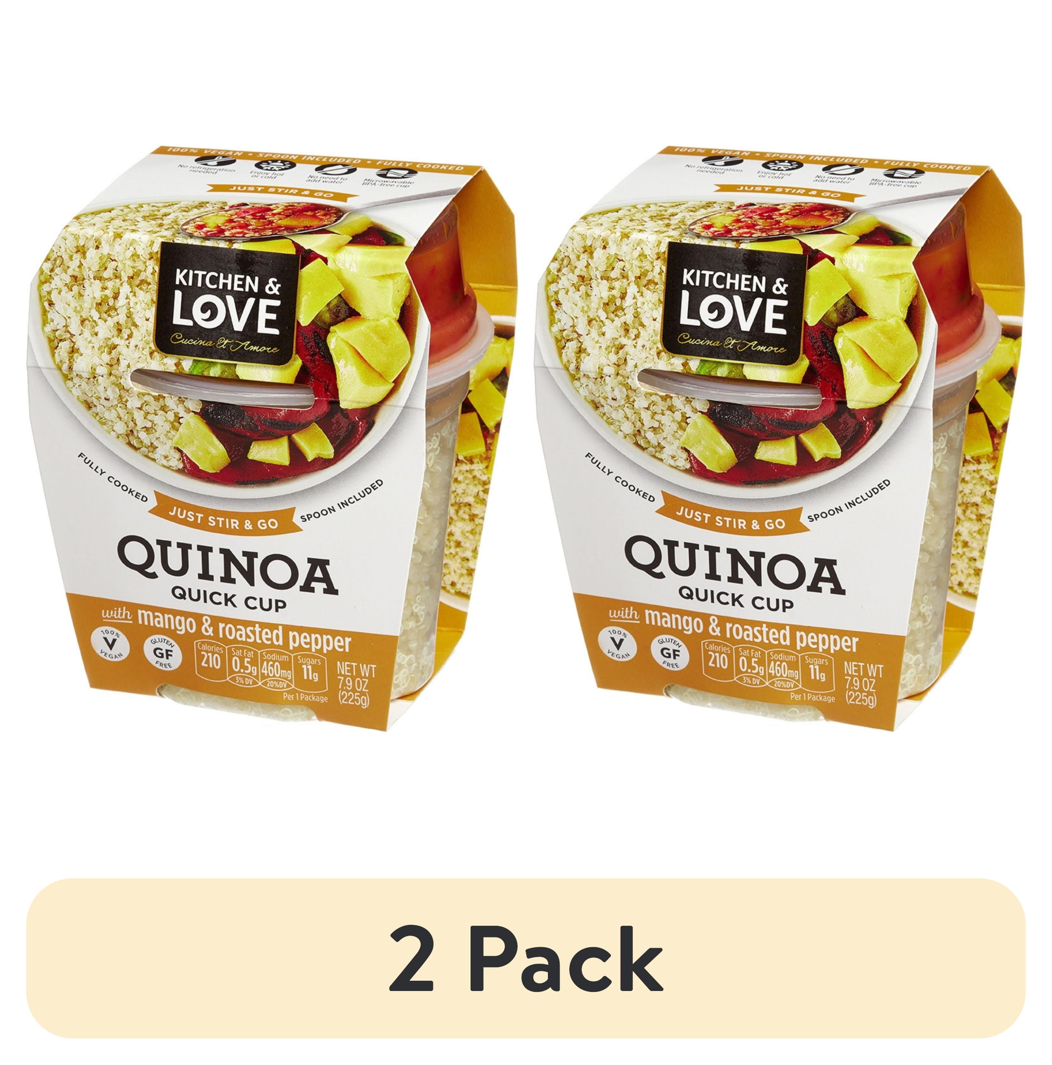 (2 pack) Kitchen & Love RTE Quinoa Meal - Mango & Red Pepper 7.9oz ...