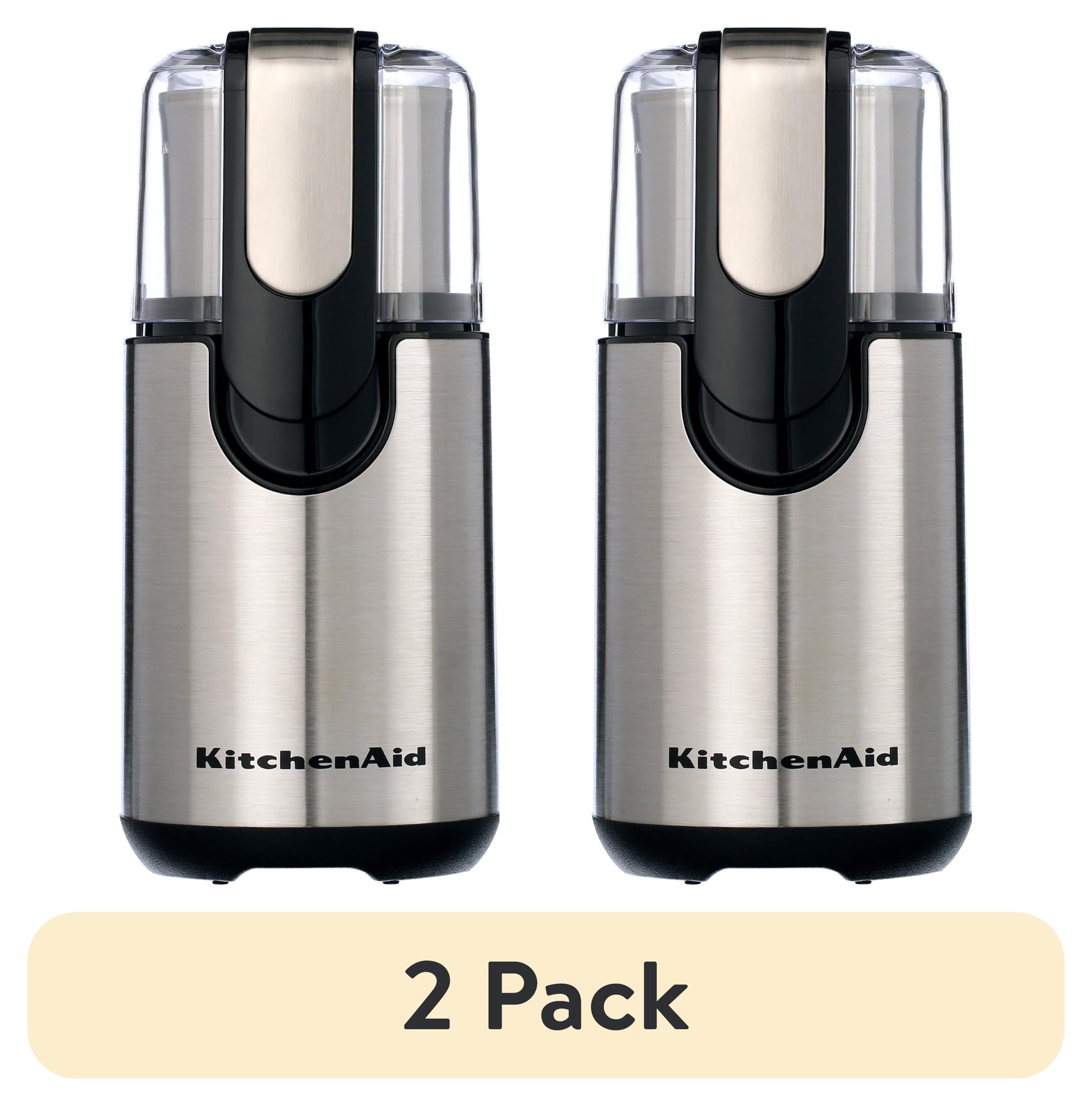 KitchenAid Blade Coffee Grinder 2 Pack with Removable Stainless Steel ...