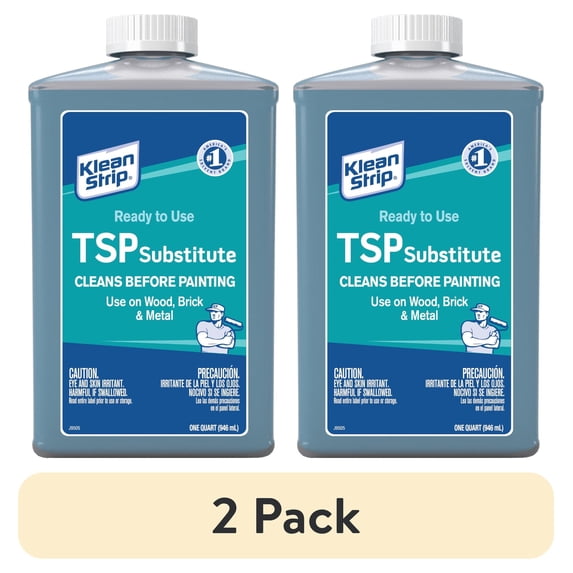 (2 pack) Klean-Strip TSP Substitute, 1 Quart - Walmart.com