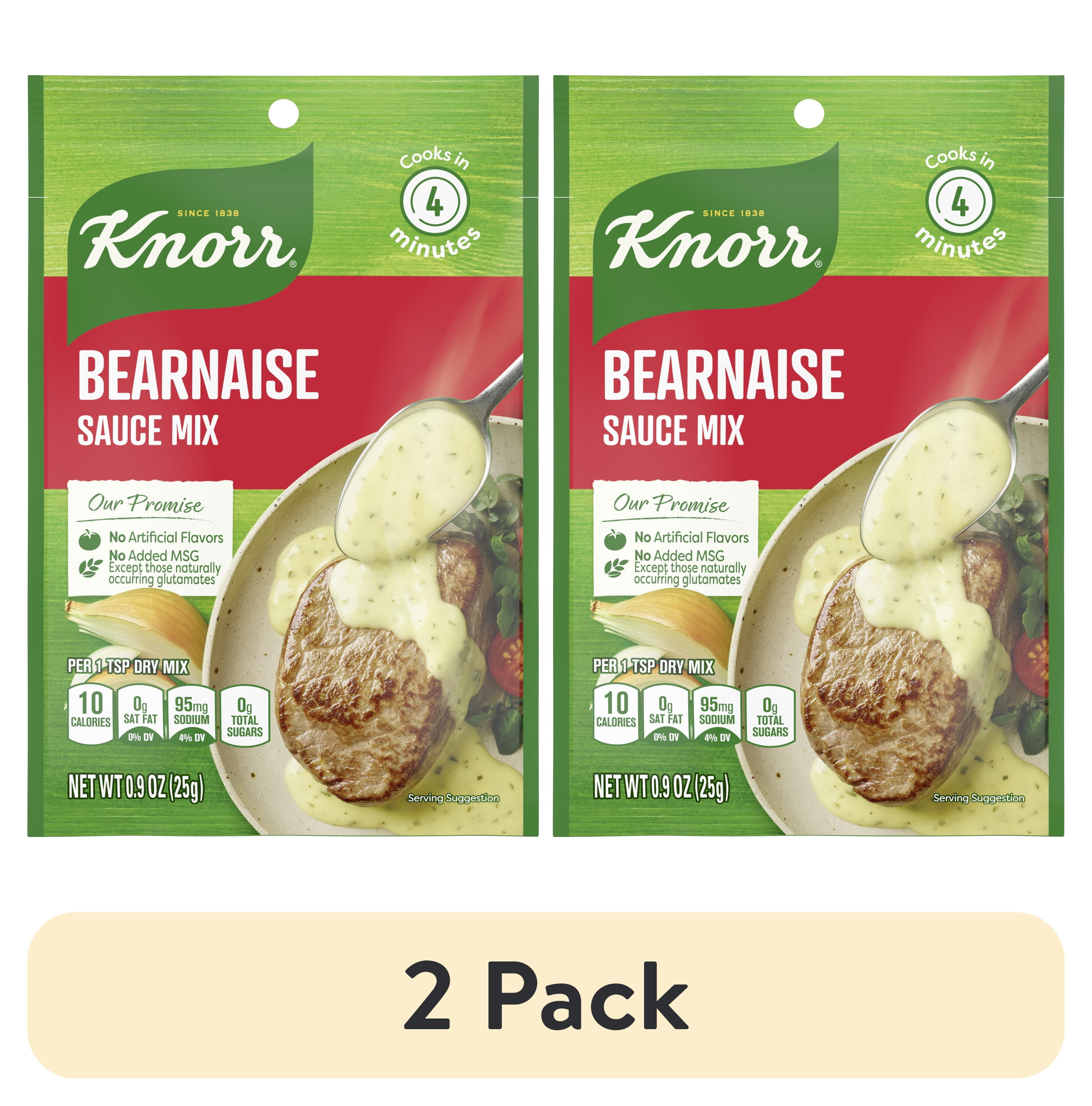(2 pack) Knorr Bearnaise Sauce Dry Spices and Seasonings Mix Ground, 0. ...