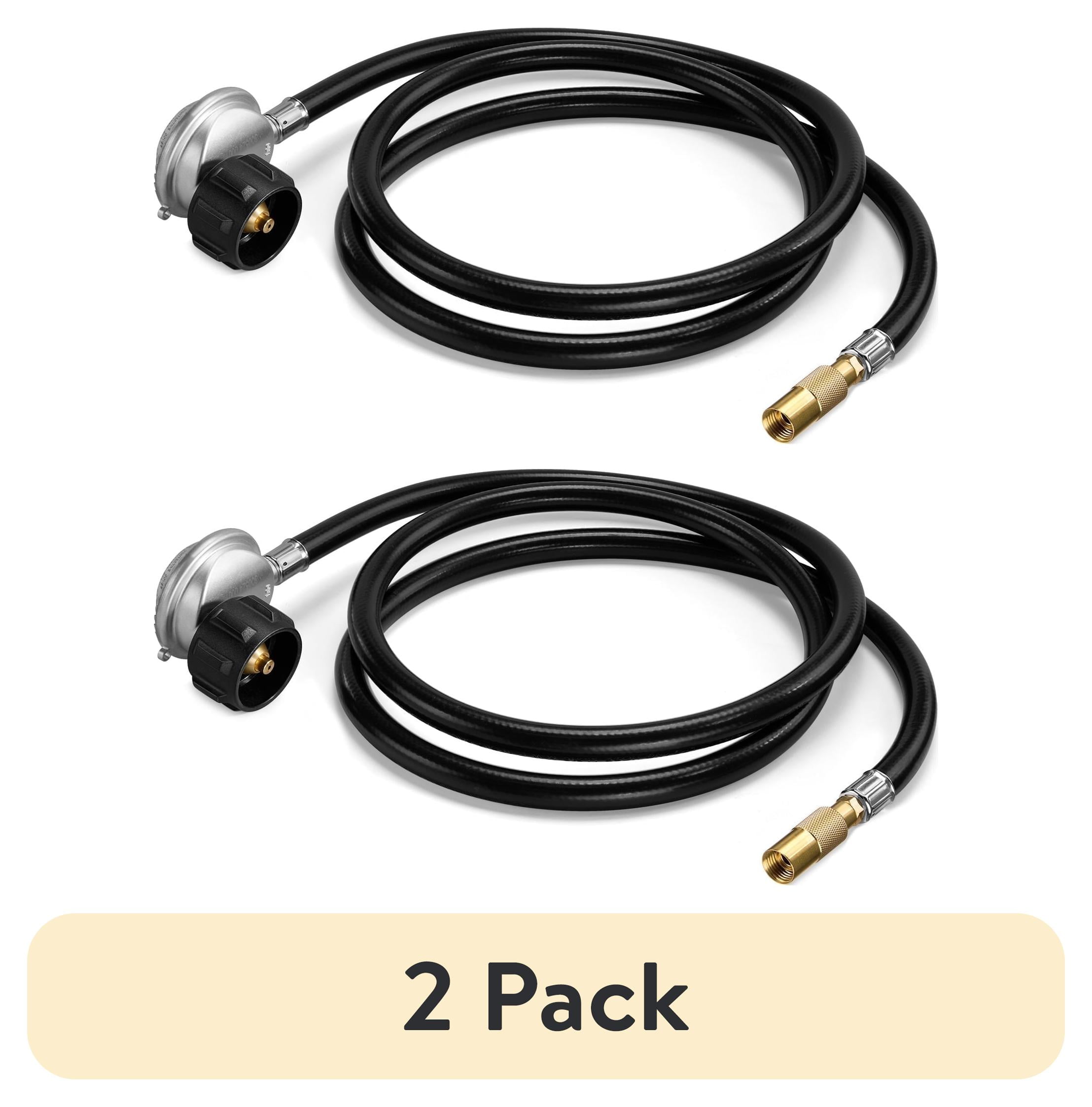 (2 pack) Kohree 6Ft Rubber Propane Griddle Adapter Hose Tool with ...