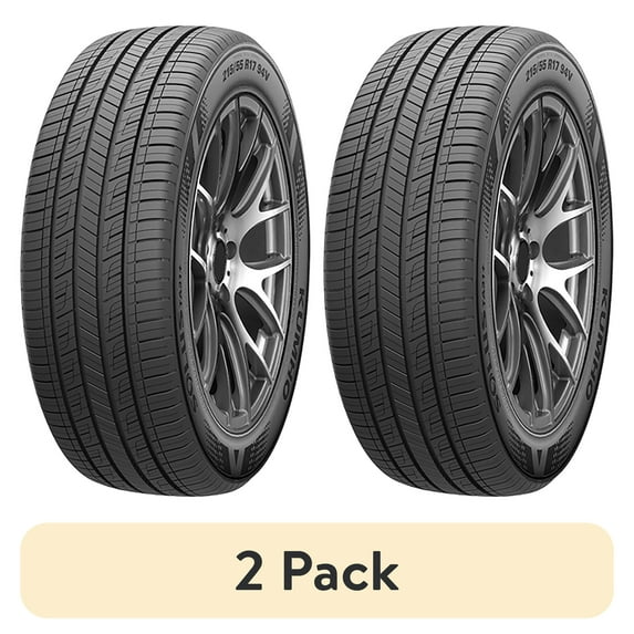 (2 pack) Kumho Solus TA31 Plus All Season 215/55R17 94V Passenger Tire ...