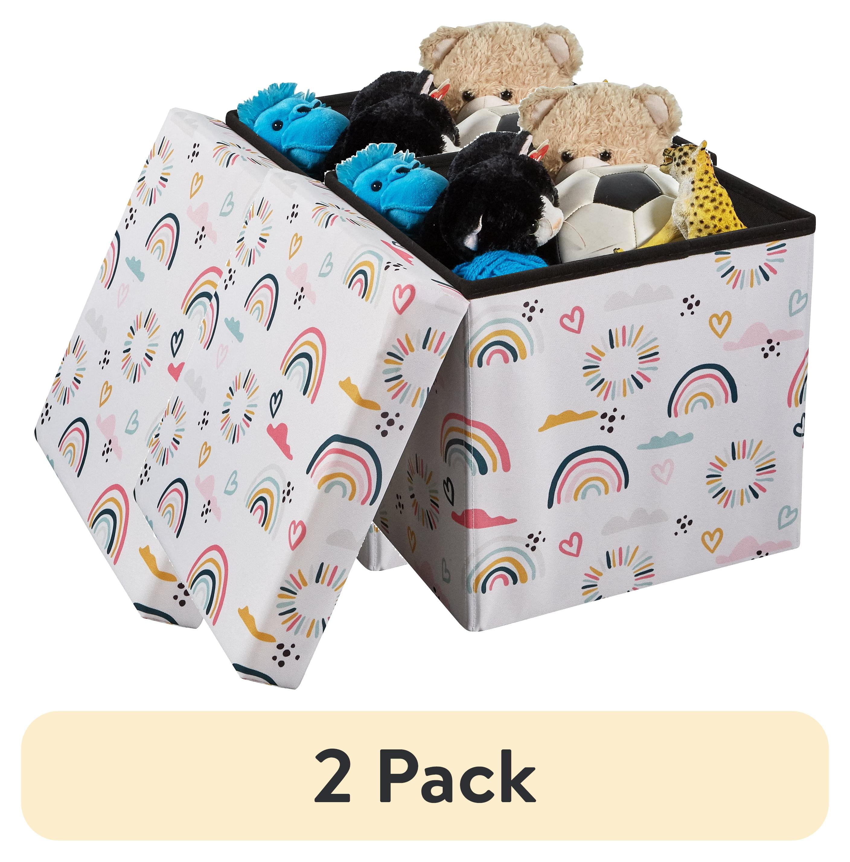 Kvell Foldable Collapsible Toy Storage Bin - Walmart.com