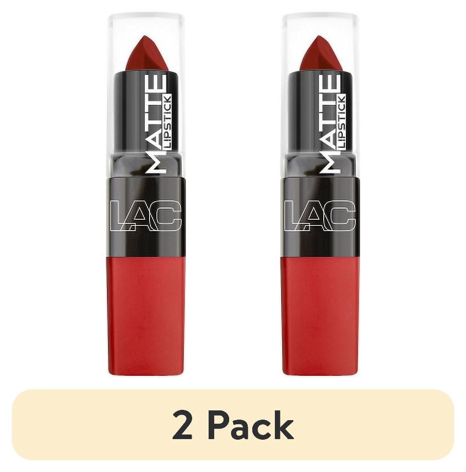 (2 pack) L.A. COLORS Matte Lipstick, Starlet, 0.13 fl oz - Walmart.com