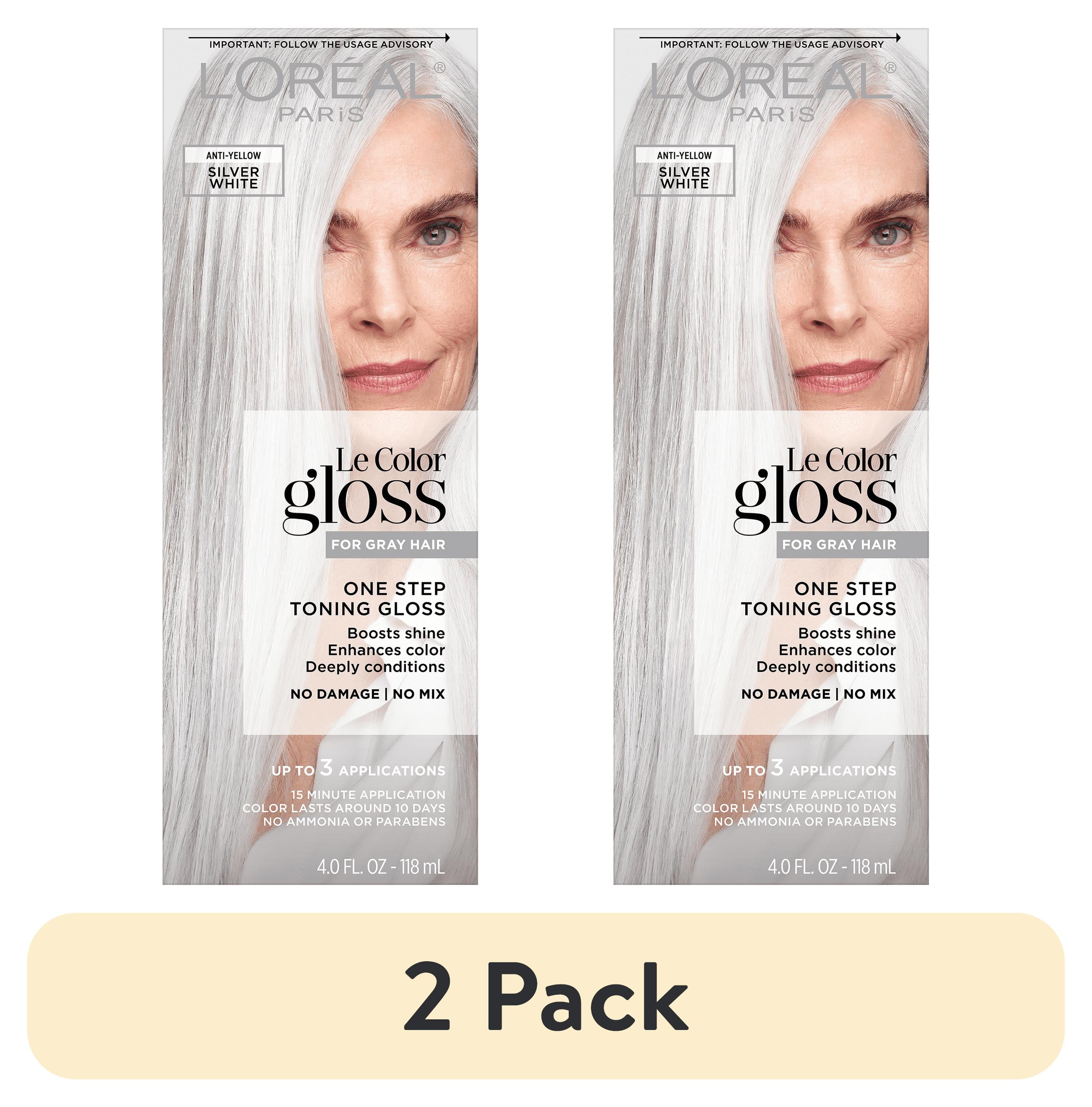 (2 pack) L'Oreal Paris Le Color Gloss In-Shower Toning Gloss Hair Color ...