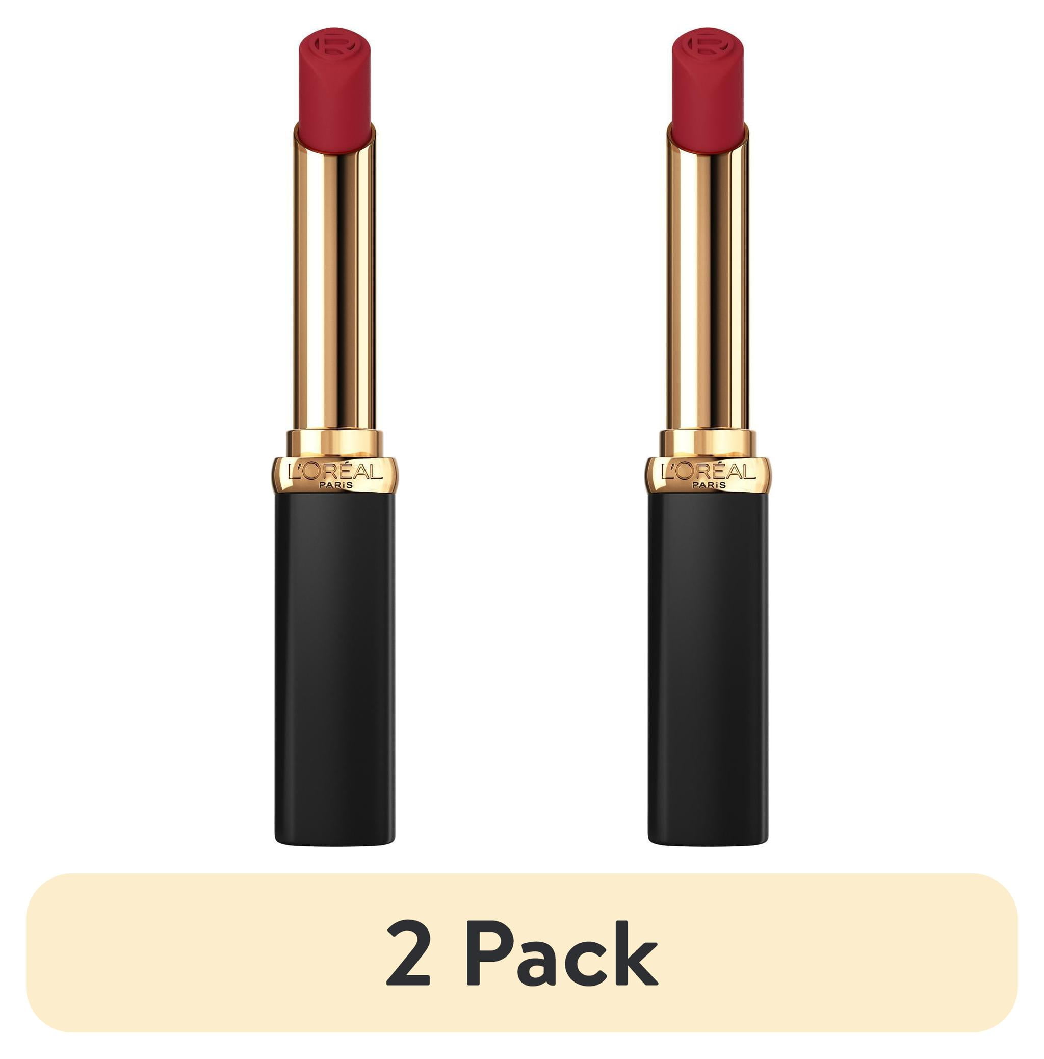 (2 pack) L'Oreal Paris Colour Riche Intense Volume Matte Lipstick, Le ...