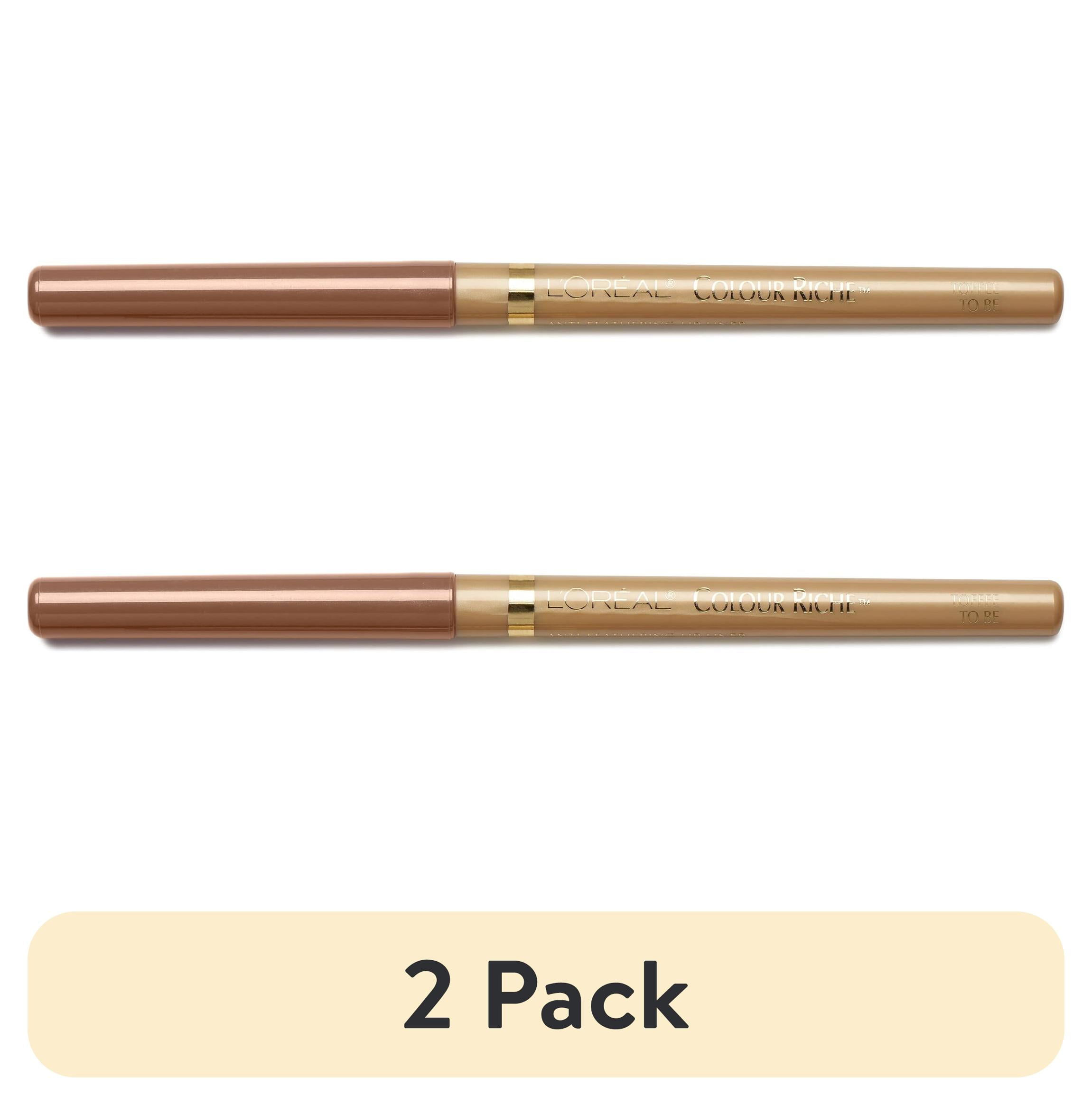 (2 pack) L'Oreal Paris Colour Riche Lip Liner, Toffee To Be 782 ...