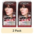 (2 pack) L'Oreal Paris Feria Shimmering Permanent Hair Color, R48 Red ...