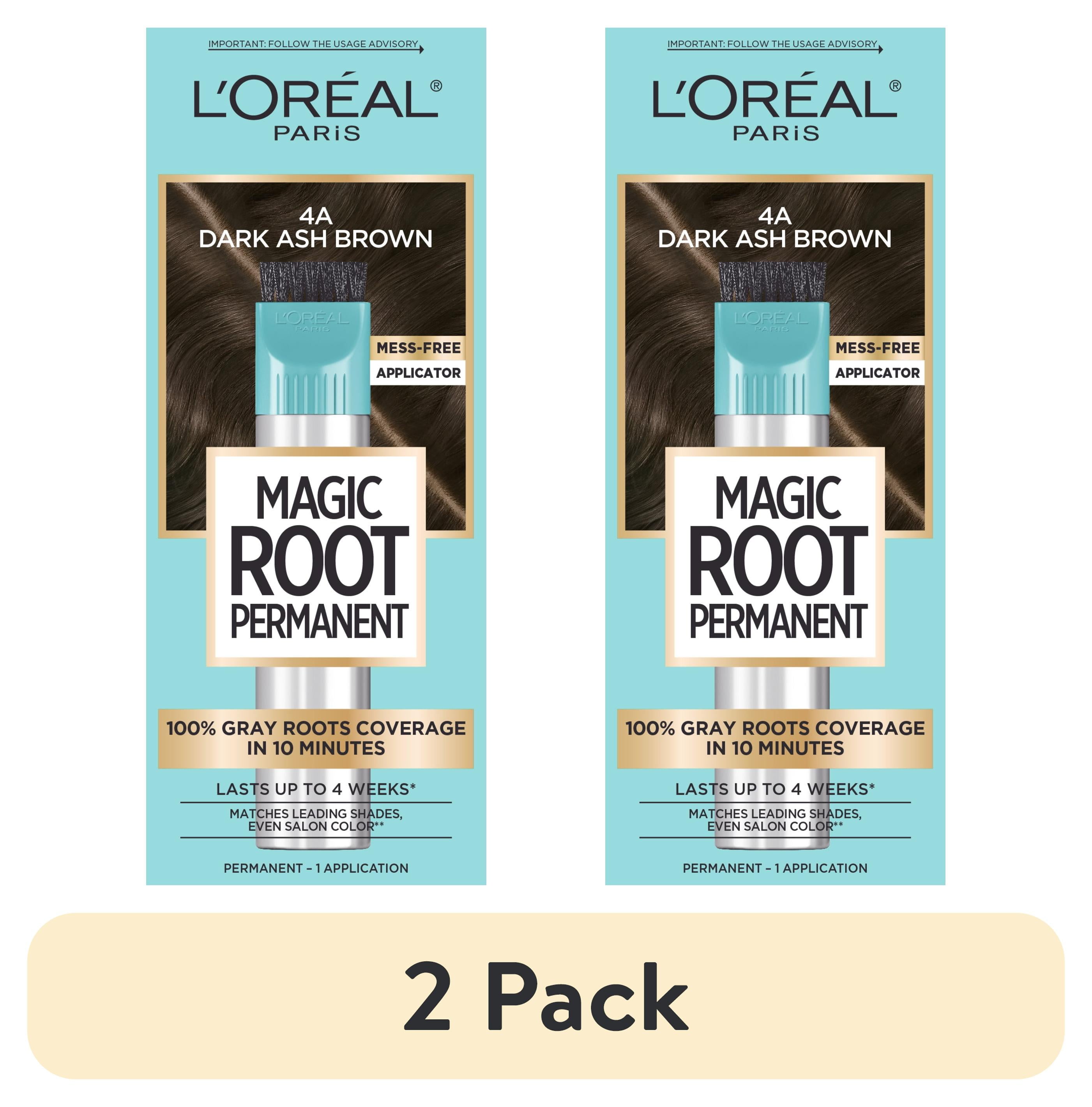 (2 pack) L'Oreal Paris Magic Root Rescue 10 Minute Hair Coloring Kit ...